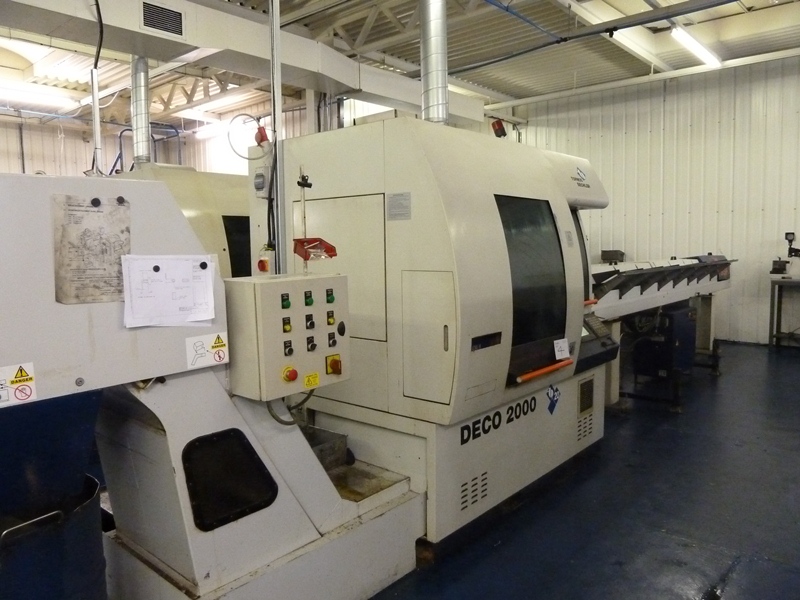 Tornos Deco 2000/20 10 (12)-Axis Z1, X1/Y1, X2/Y2, X3/Z3, X4/Y4/Z4 CNC ...