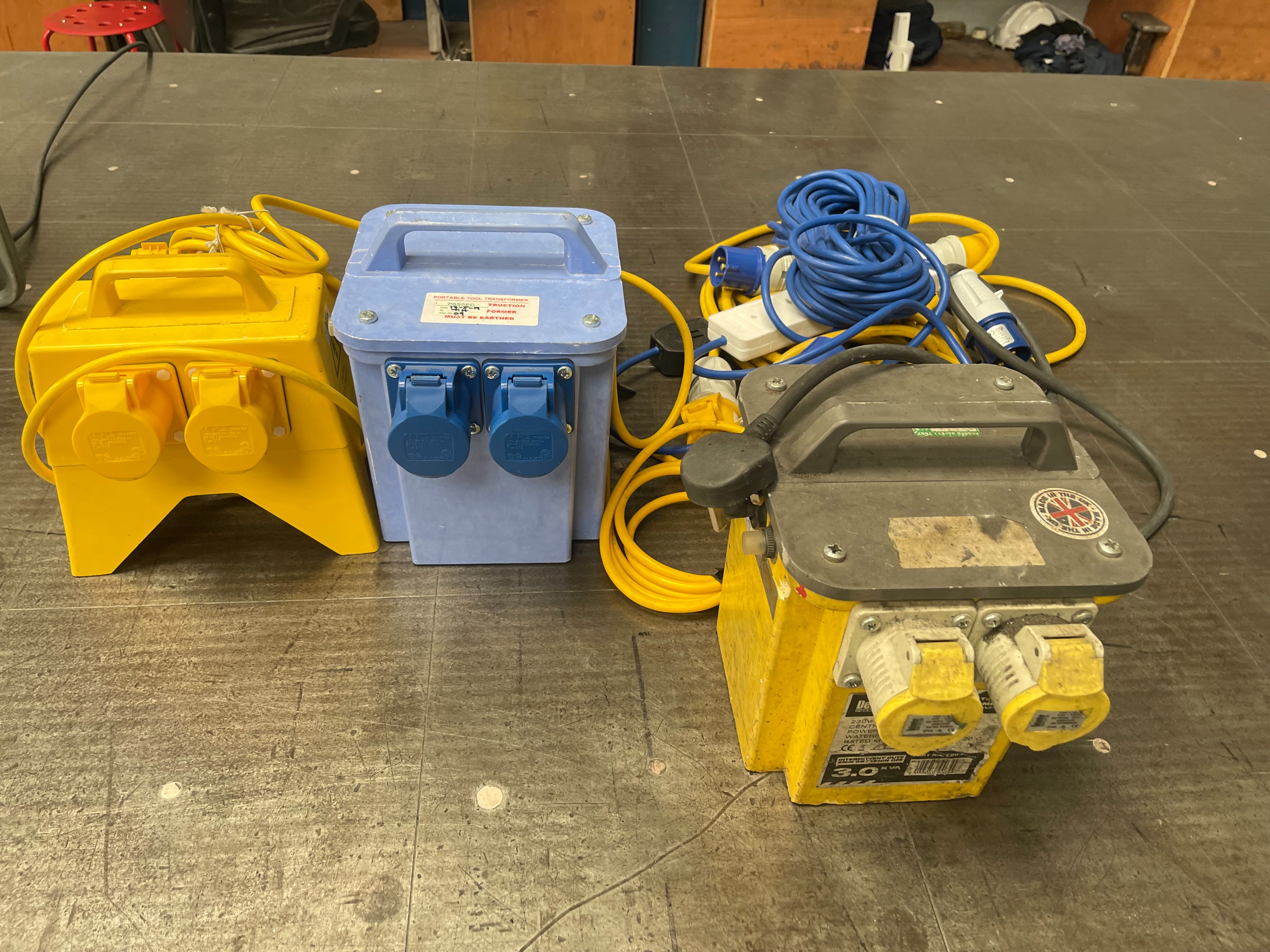 110 Volt Transformers and Extension Cables