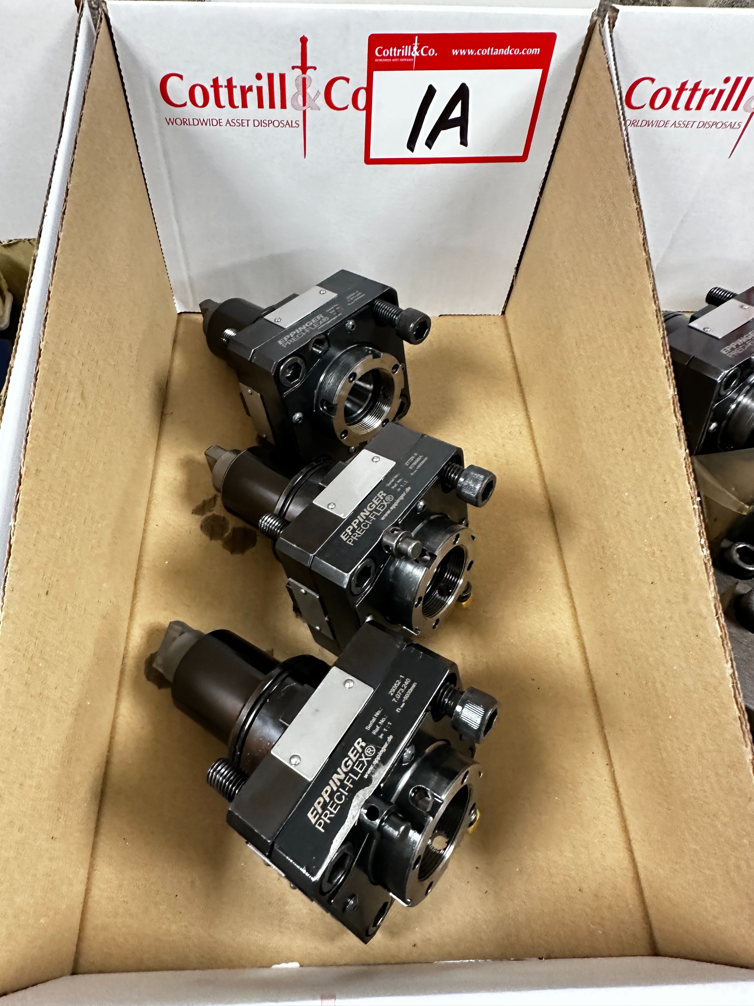 3 x Eppinger Preci-Flex Driven Tool Holders