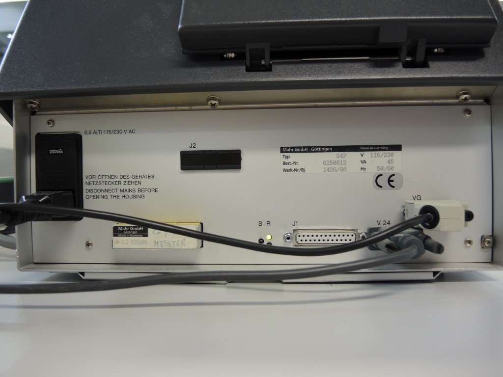 Mahr Pertmen Type PST-NSE Perthometer PRN