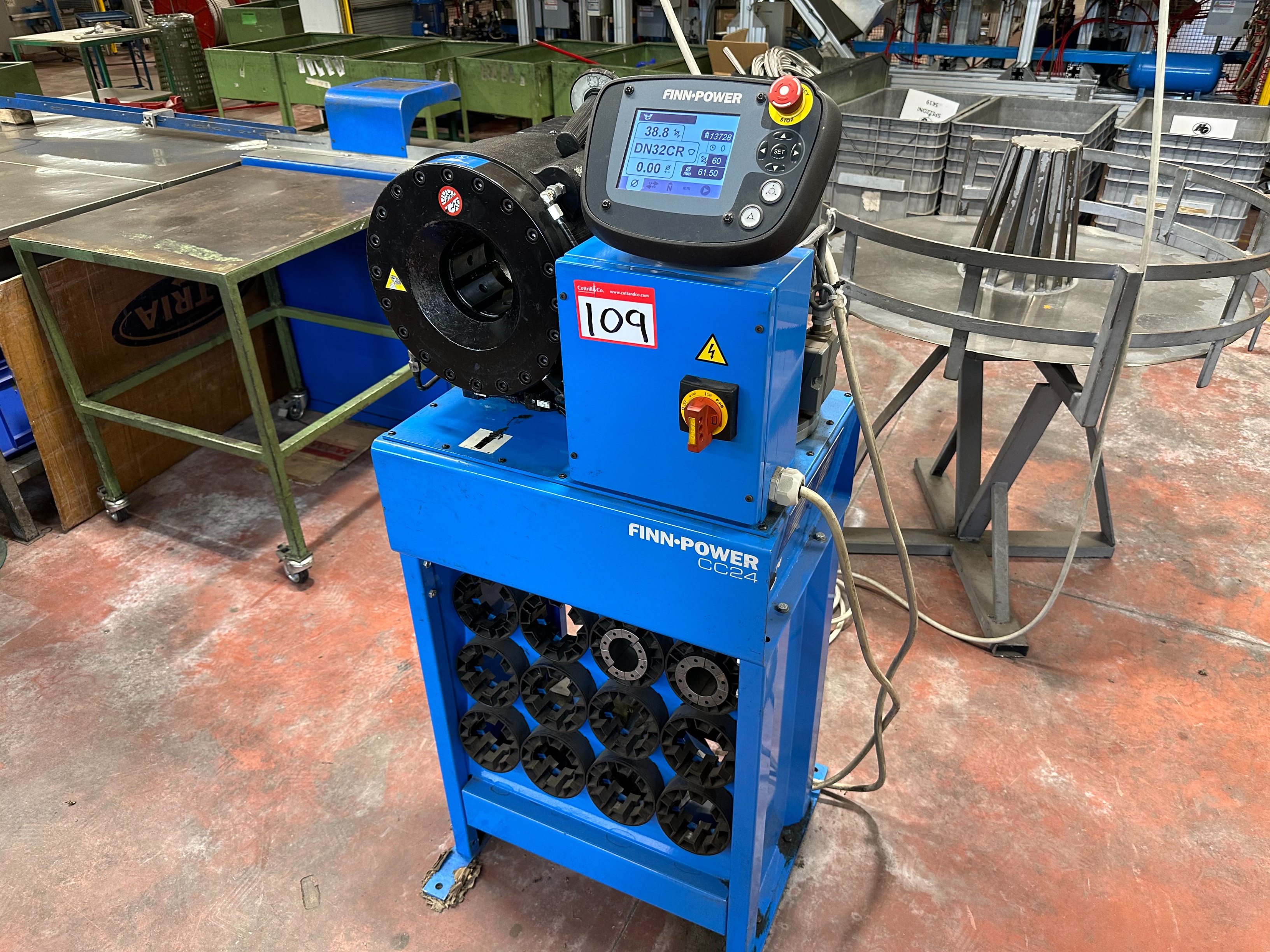 Finn Power CC24 Hose Swaging Machine