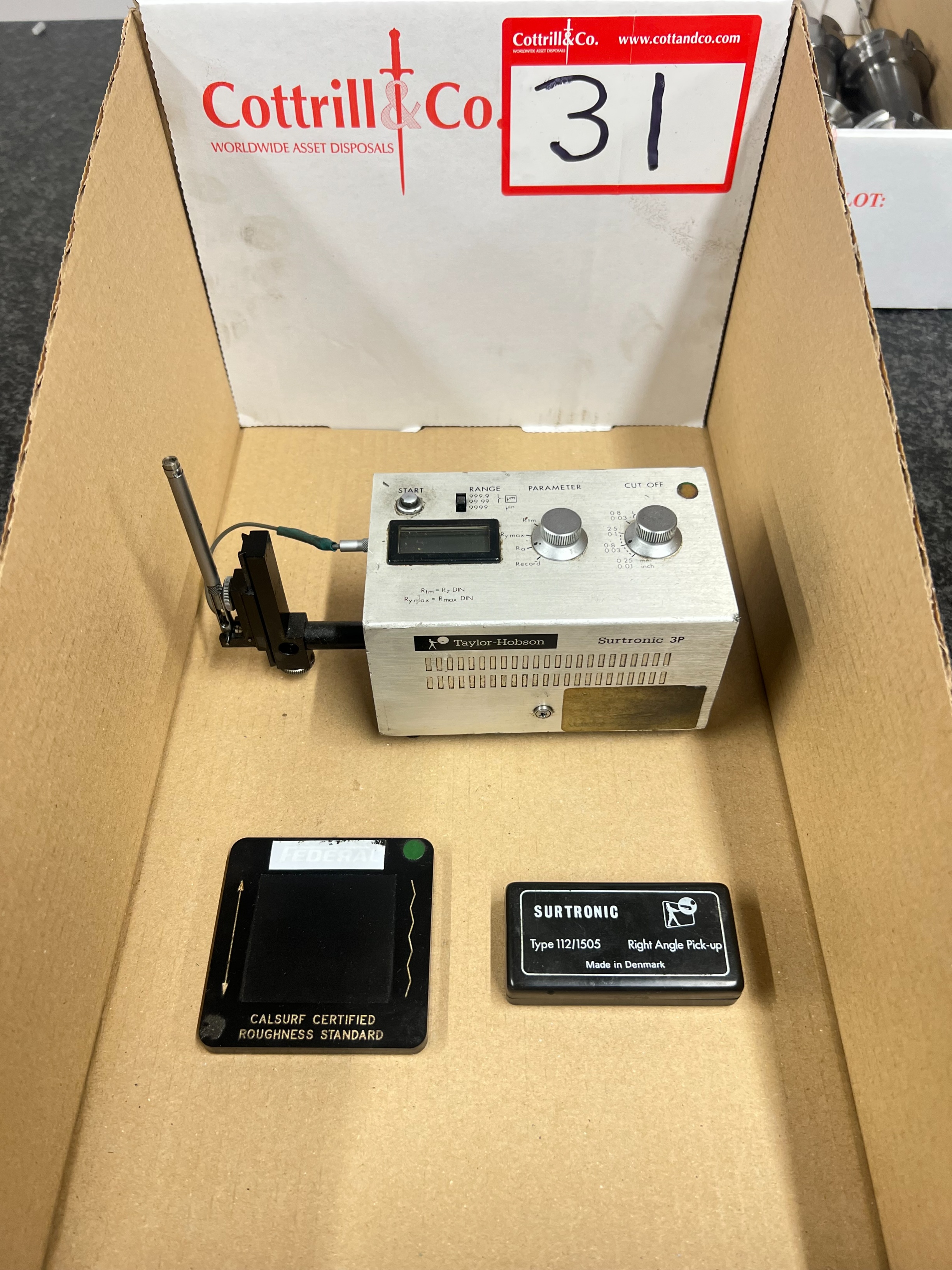 Taylor Hobson Surtronic 3P Surface Tester
