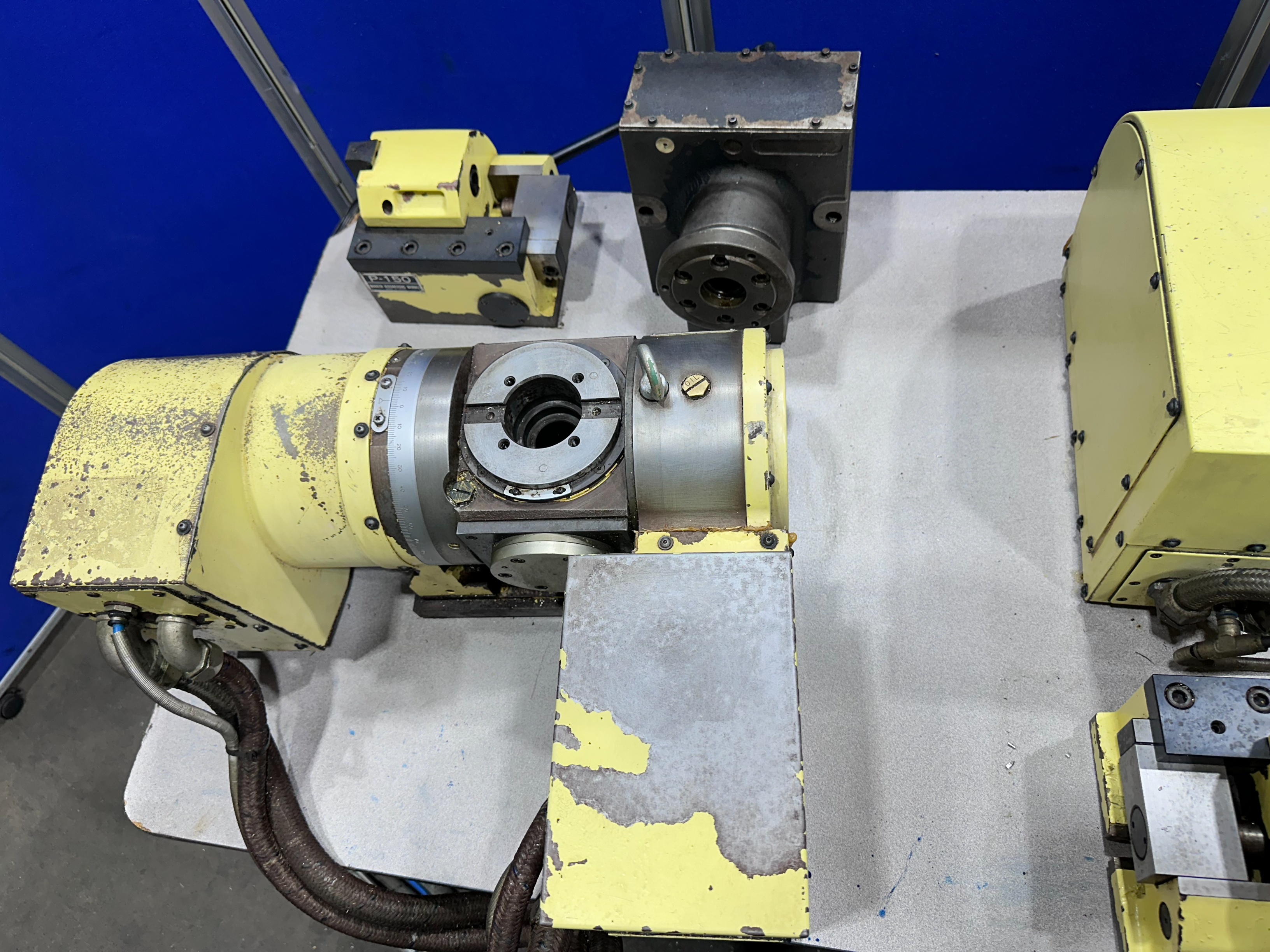 Nikken 5AX-120 4th Axis Tilting Head Rotary Power Axis Unit