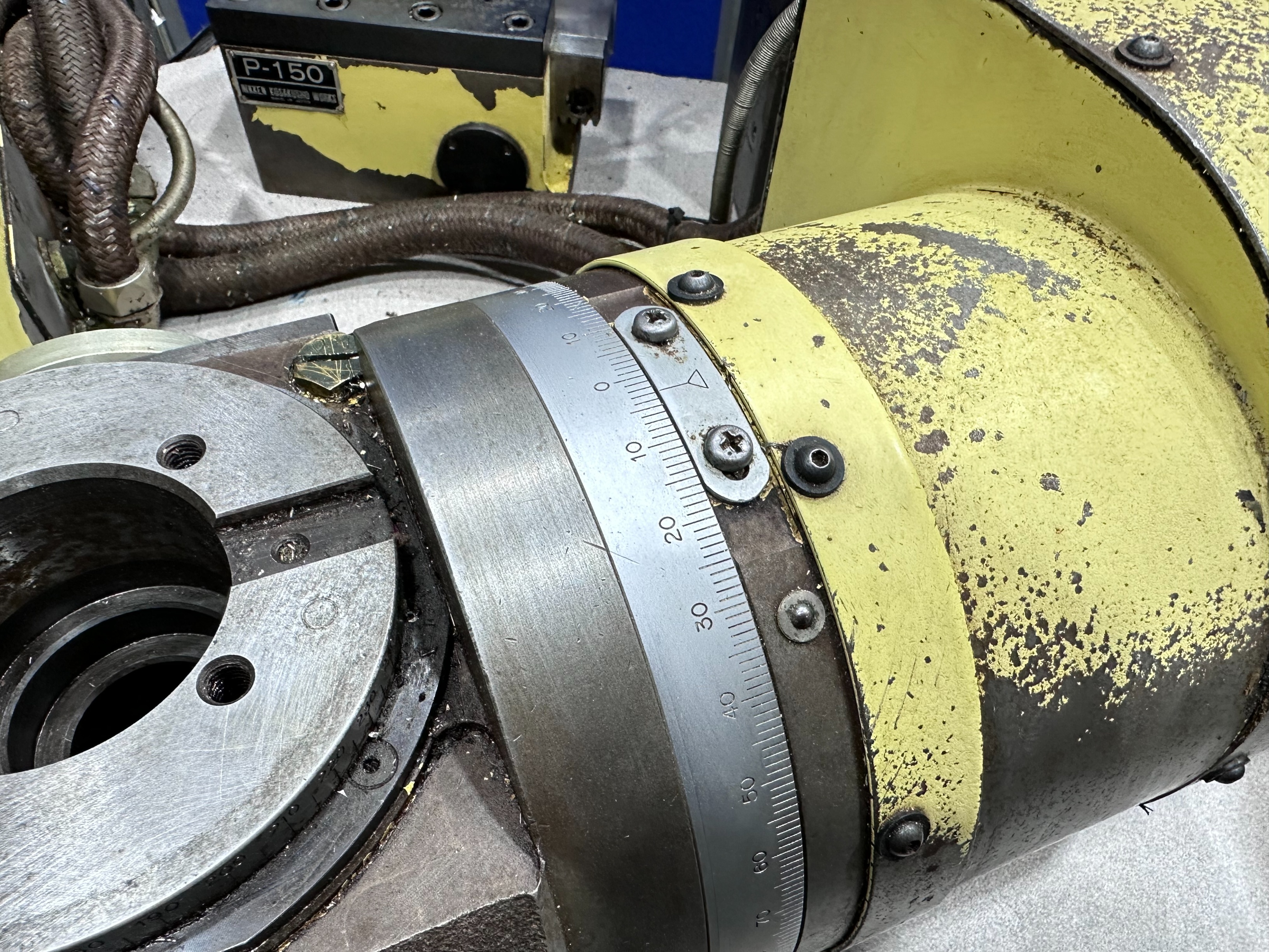 Nikken 5AX-120 4th Axis Tilting Head Rotary Power Axis Unit