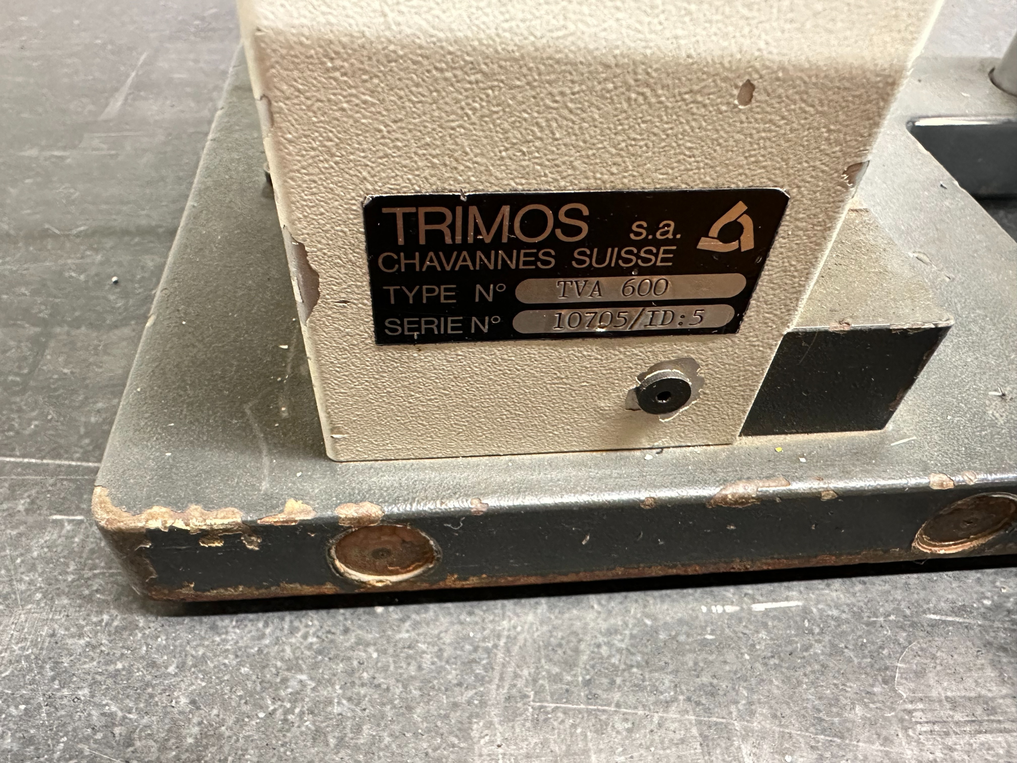 Trimos Vertical 3 Height Gauge Type TVA 600