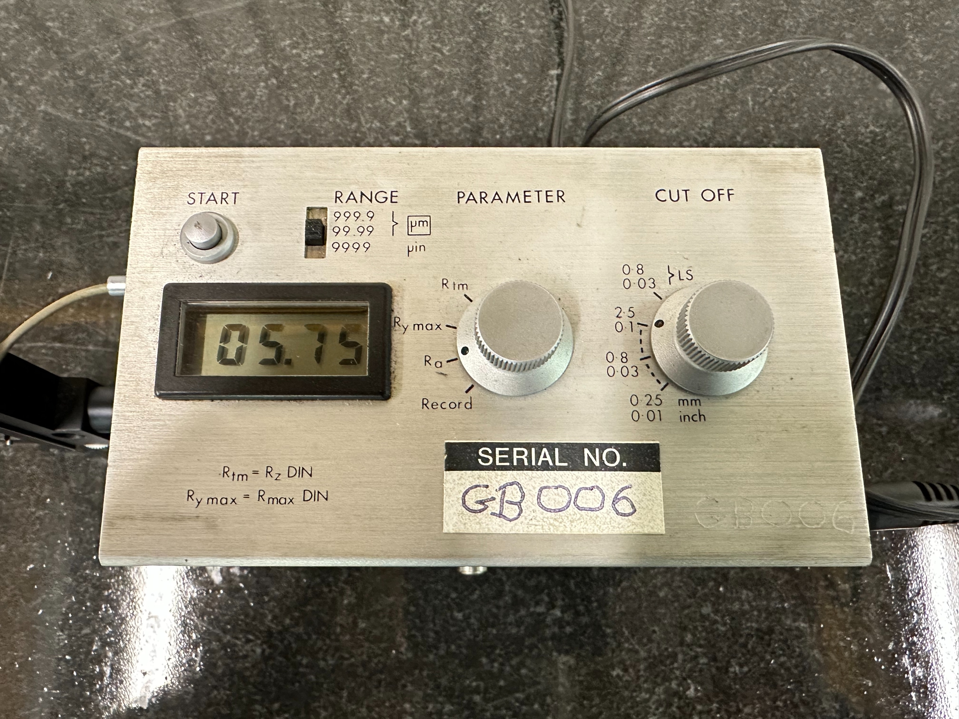 Taylor Hobson Surtronic 3P Surface Tester