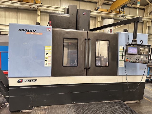 Doosan Mynx 750/50 4 Axis Vertical Machining Centre (2008)