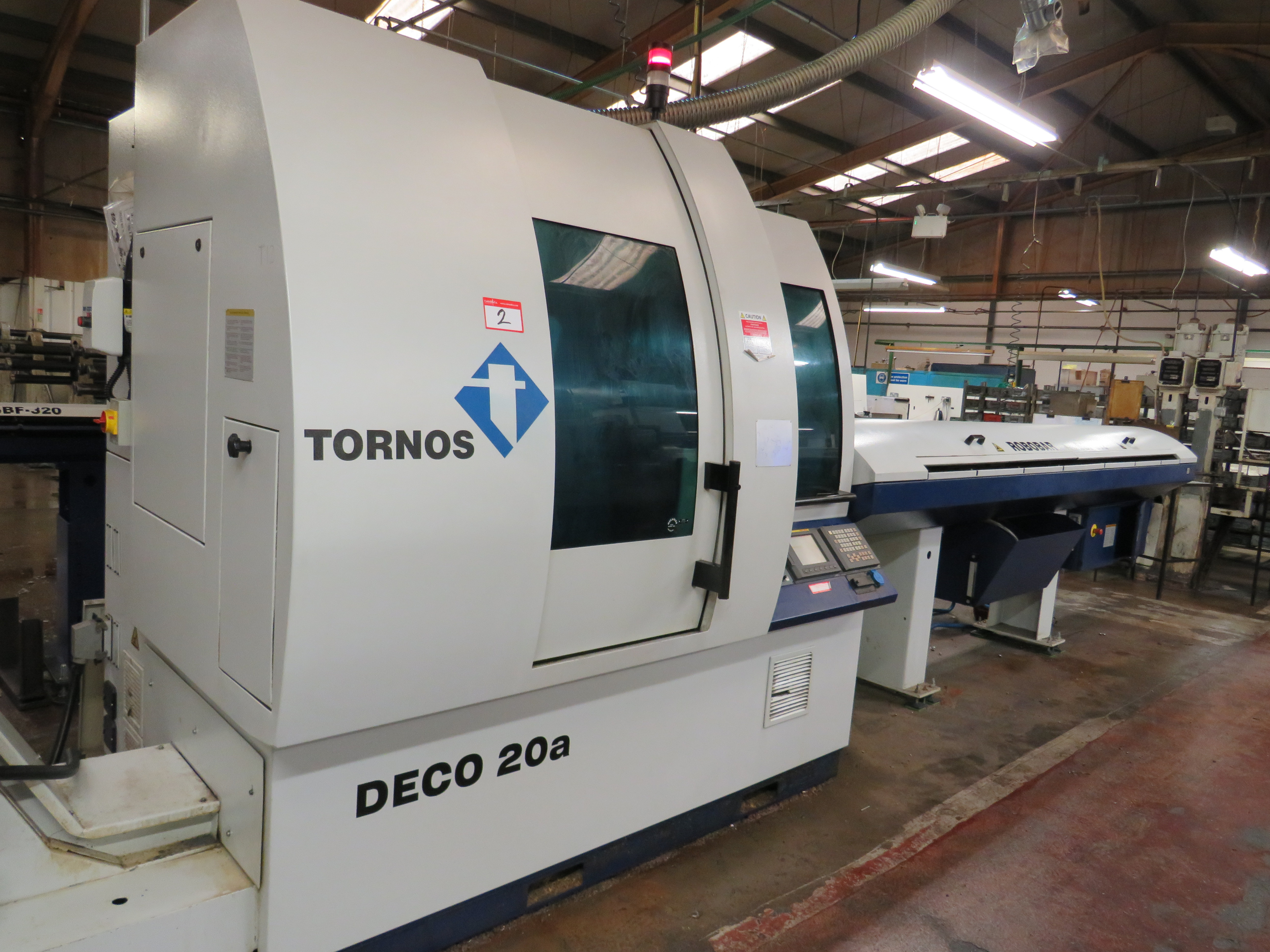 Tornos Deco 20A/26A Swiss Type CNC Lathe