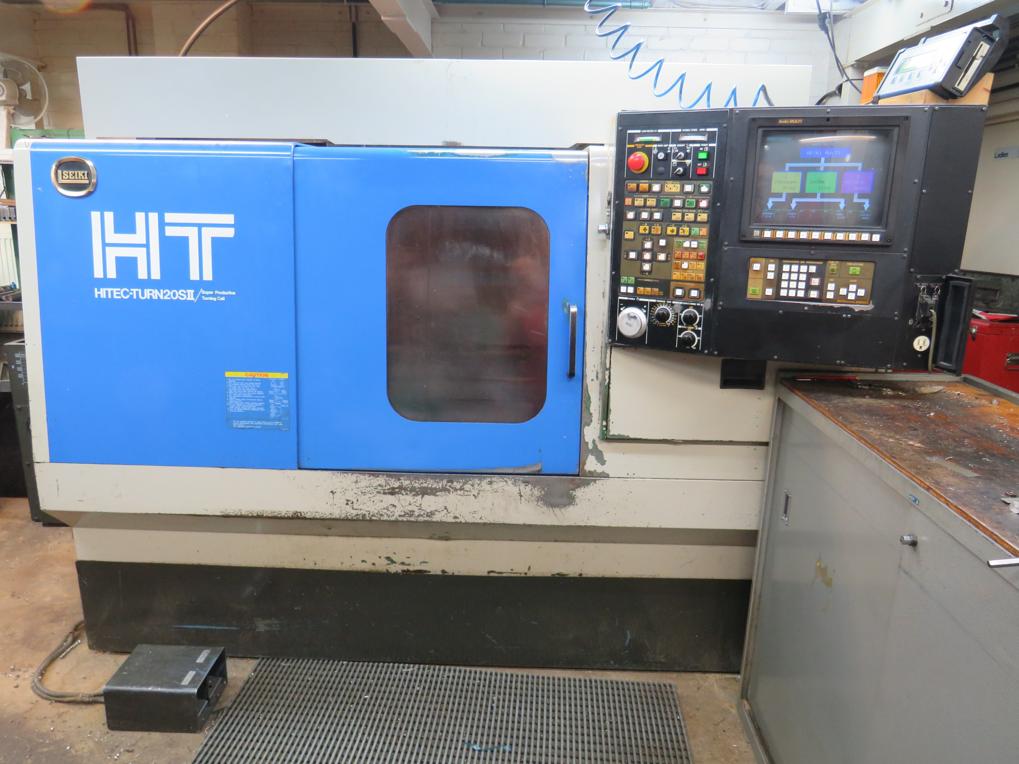 Hitachi Seiki Hi-Tec Turn 20 SII 2-Axis CNC Lathe