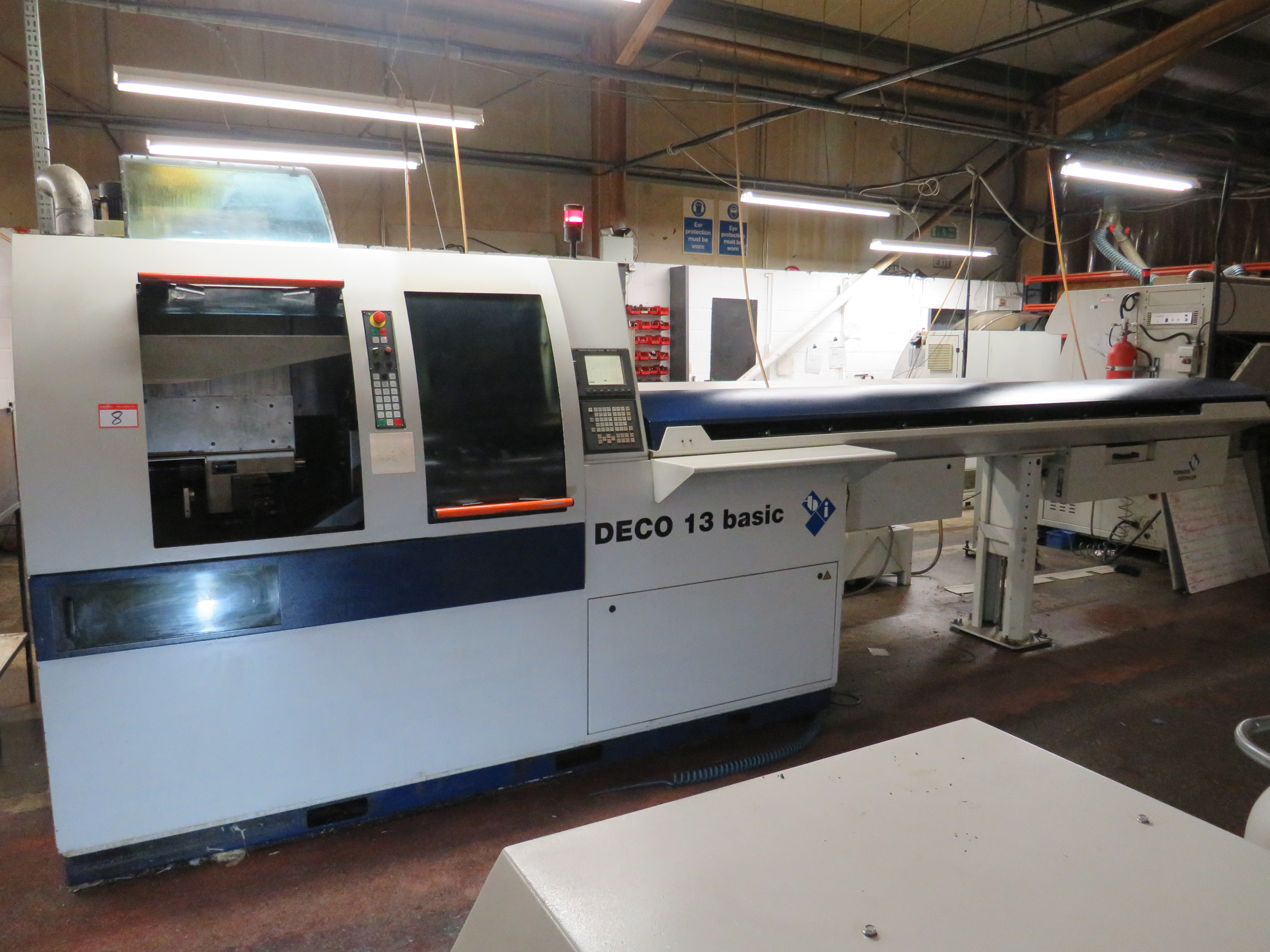 Tornos Deco 13 Basic Swiss Type CNC Lathe