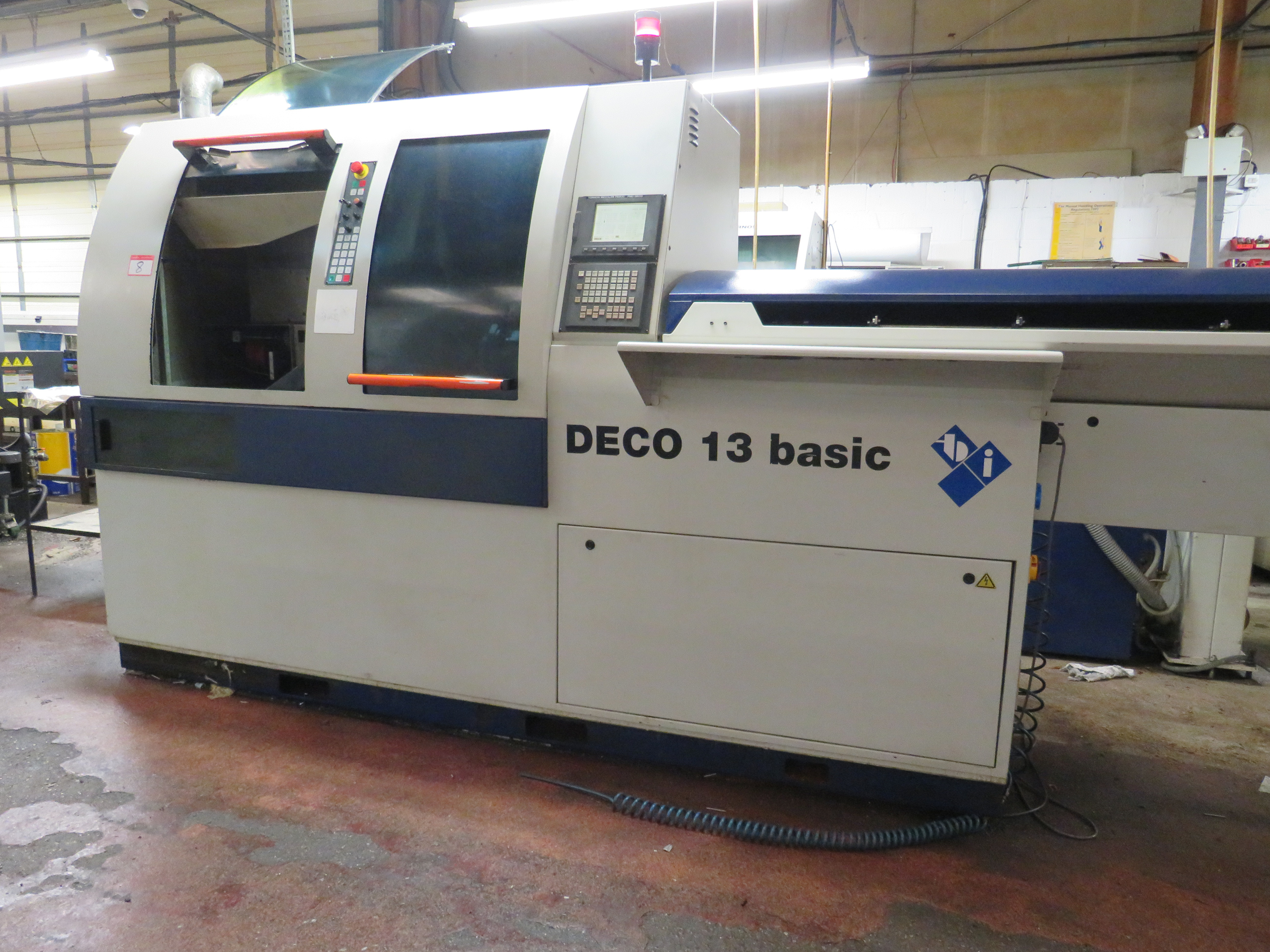 Tornos Deco 13 Basic Swiss Type CNC Lathe