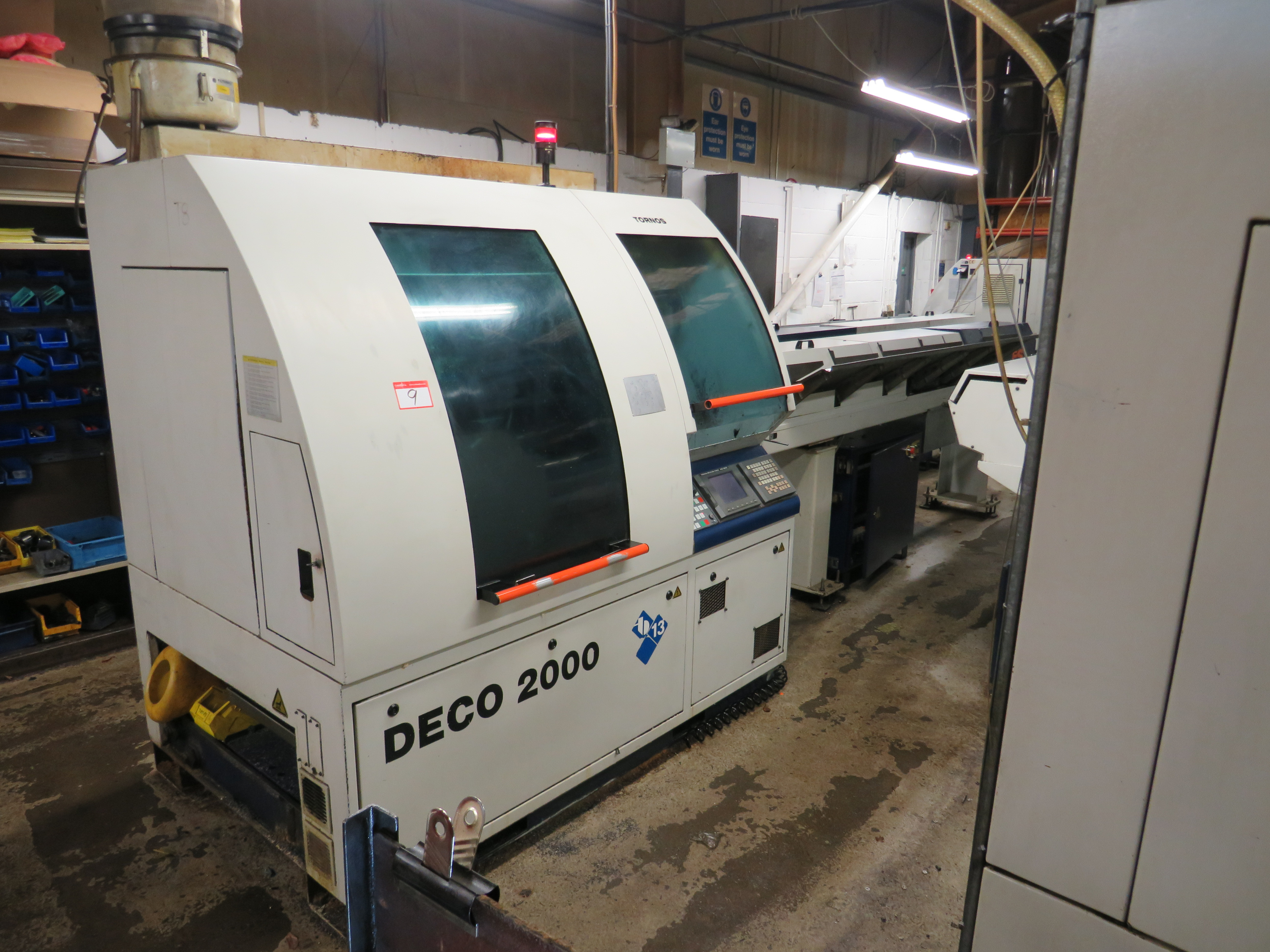 Tornos Deco 2000/13 Swiss Type CNC Lathe