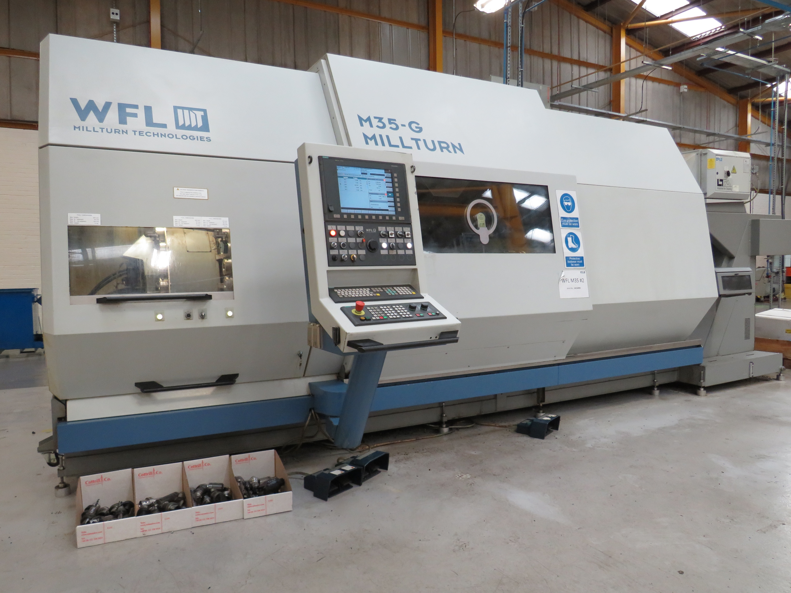 WFL M35-G 1800 7 Axis Millturn