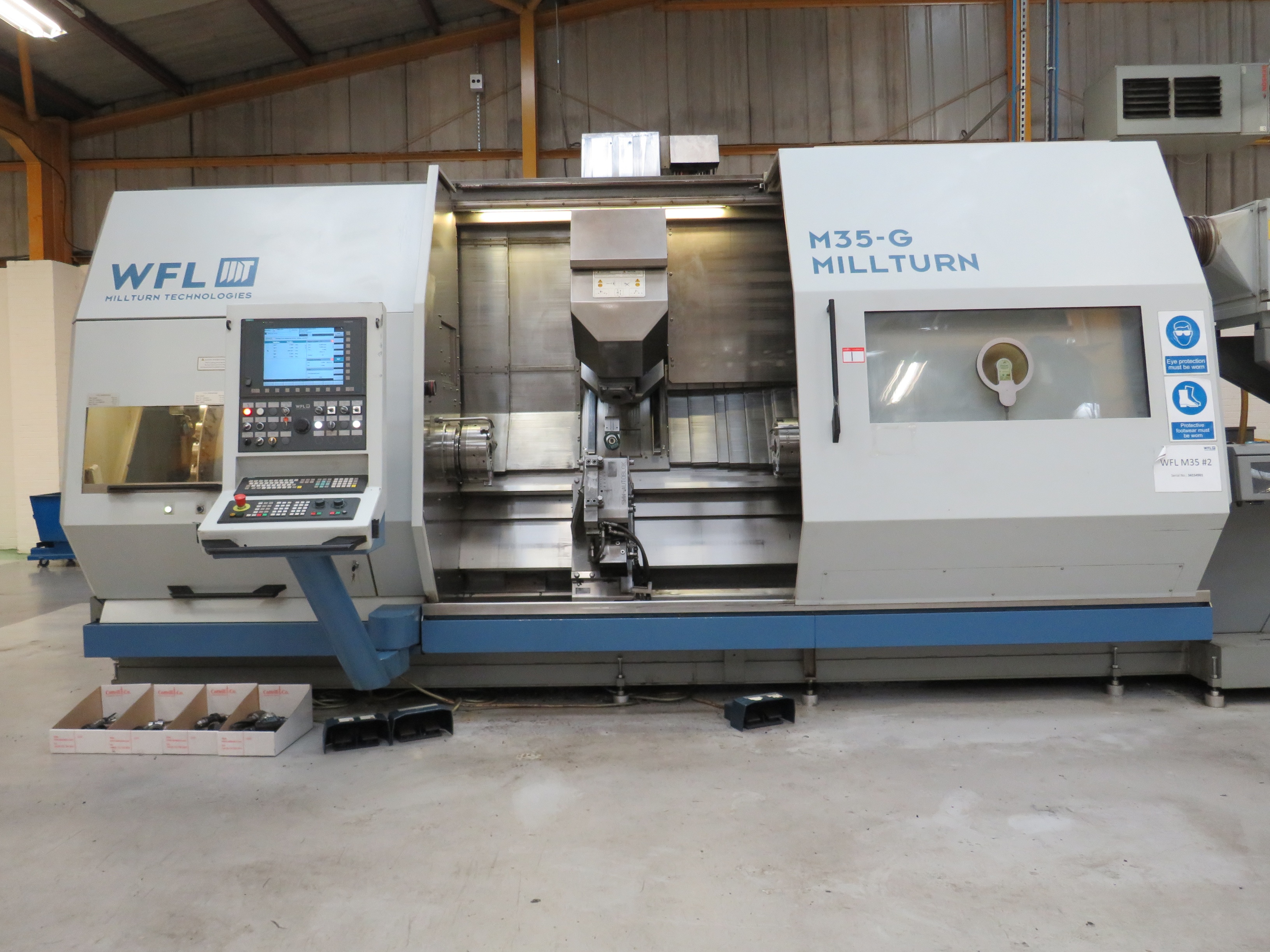 WFL M35-G 1800 7 Axis Millturn