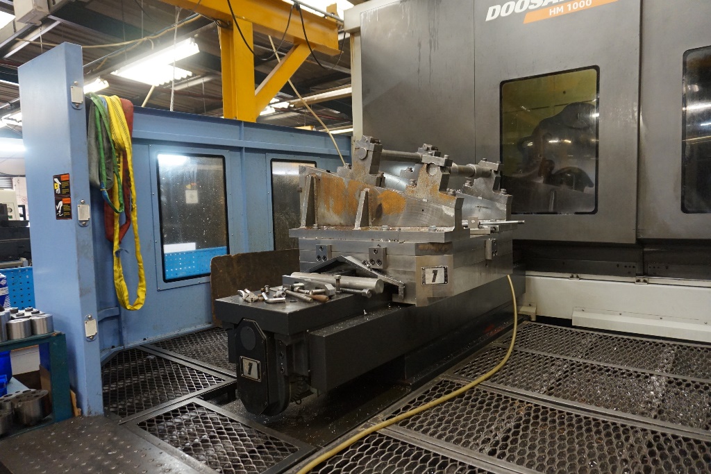 Doosan HM1000 Twin Pallet Horizontal Machine Centre