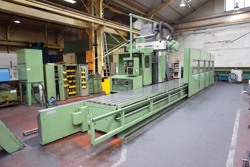 Butler Newall Type H.E/12M CNC High Column Elgamill