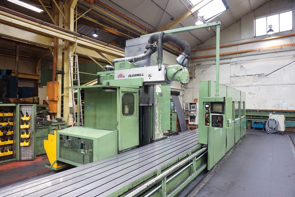 Butler Newall Type H.E/12M CNC High Column Elgamill