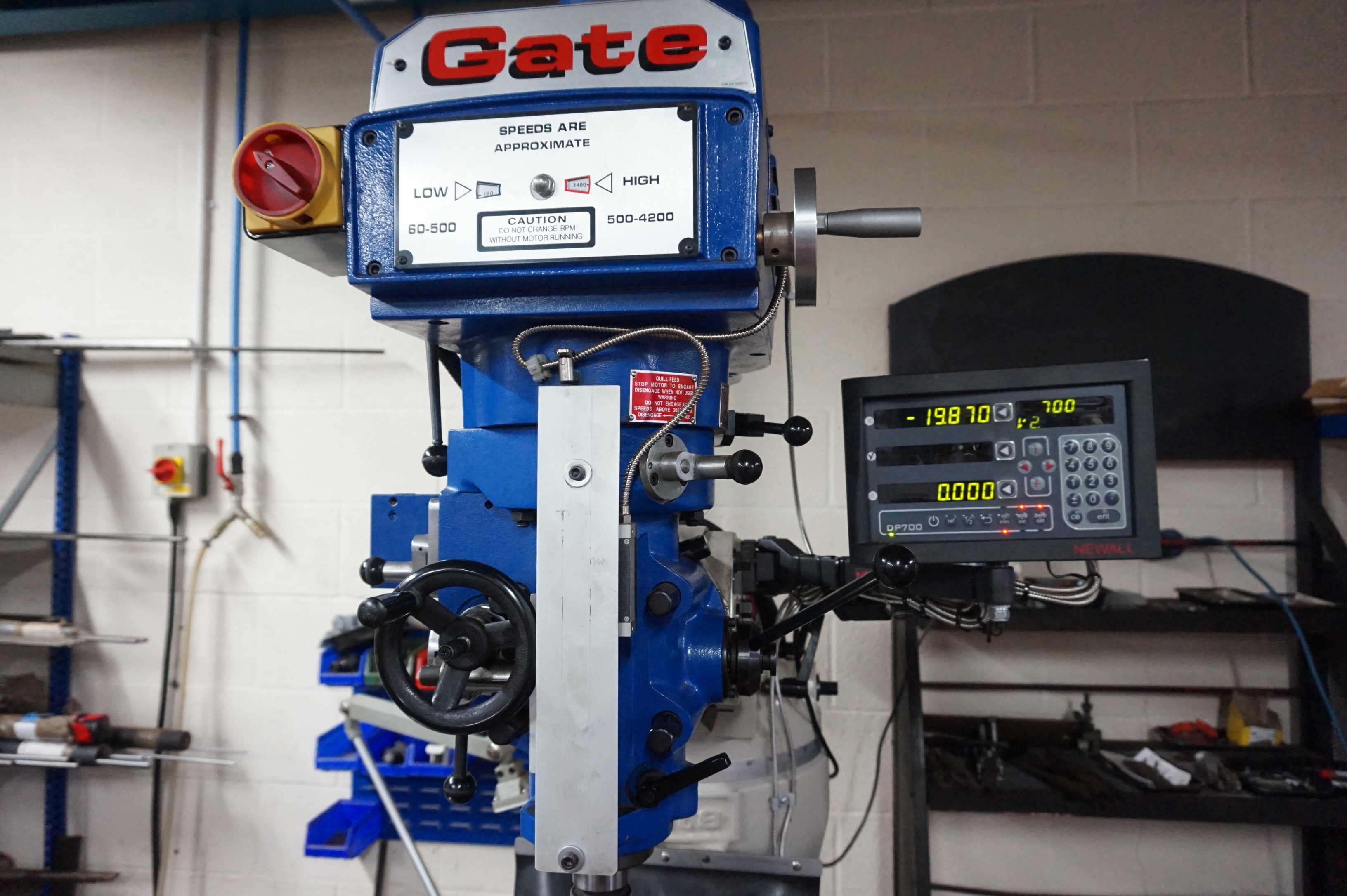Gate PBM-1000 Turret Milling Machine