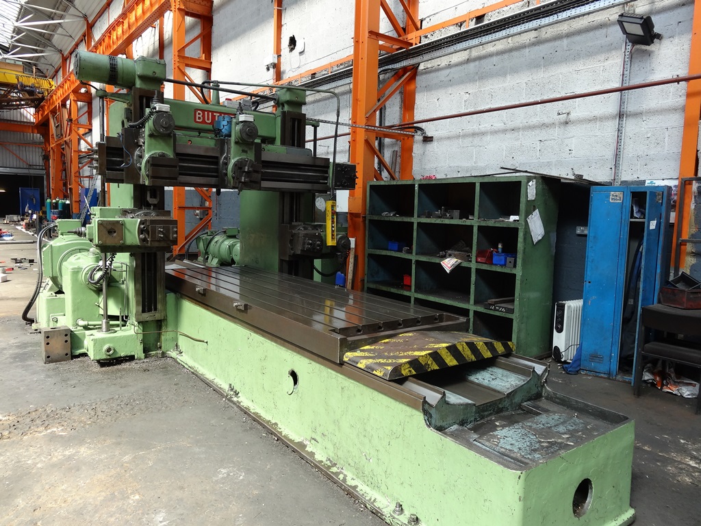 Butler Double Column Elevating Rail Planer