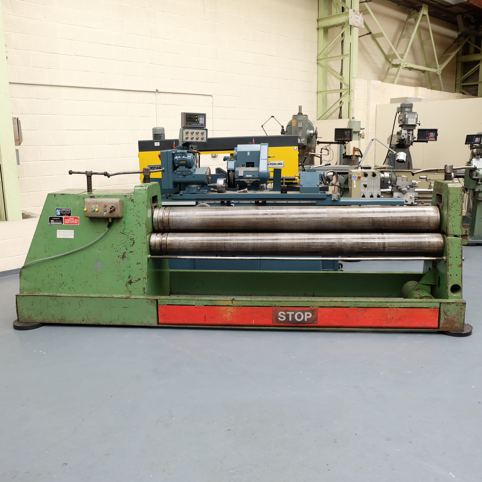 Morgan Type MPR 2500.10 Pyramid Bending Rolls