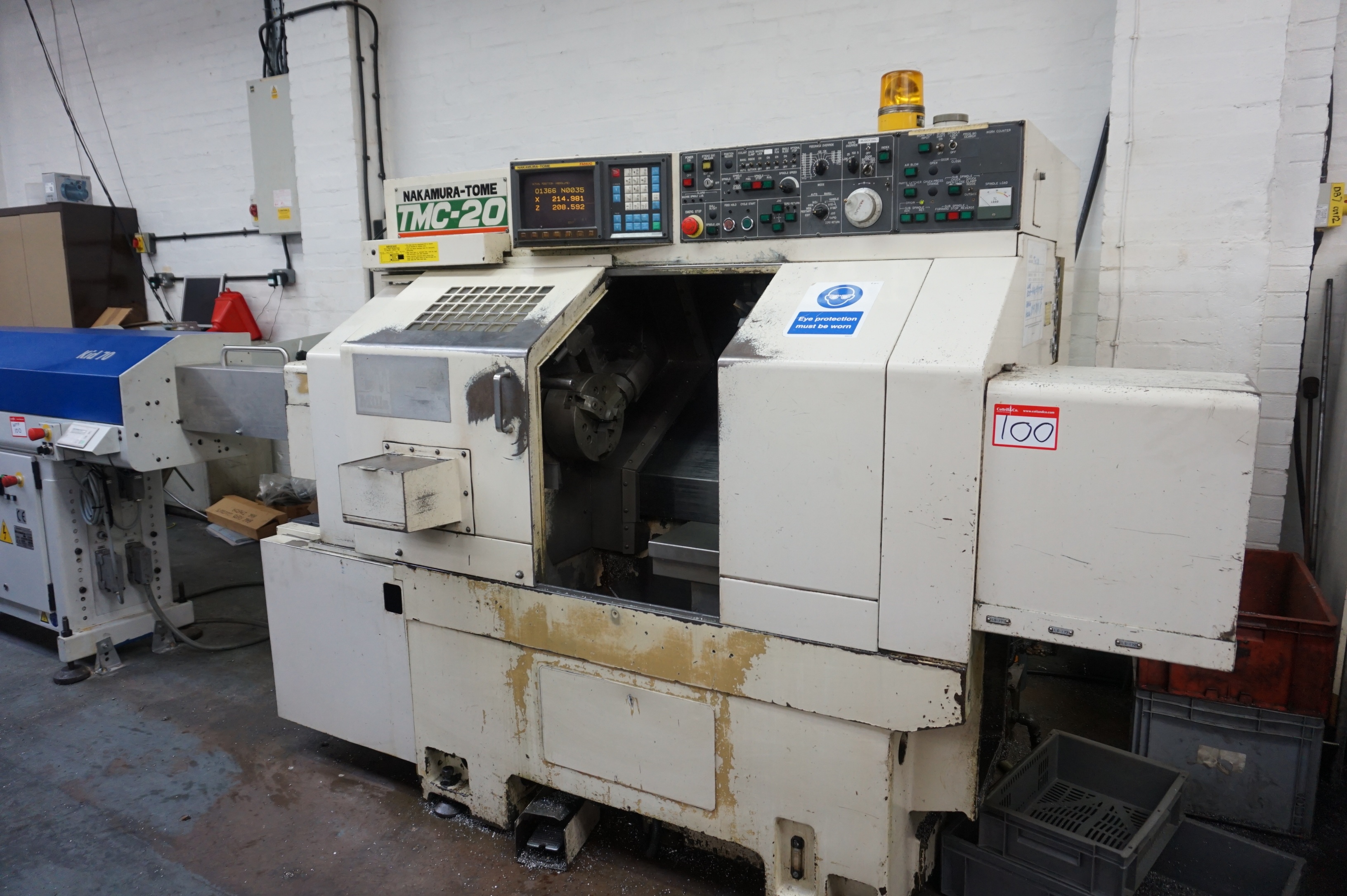 Nakamura Tome TMC 20 CNC Lathe