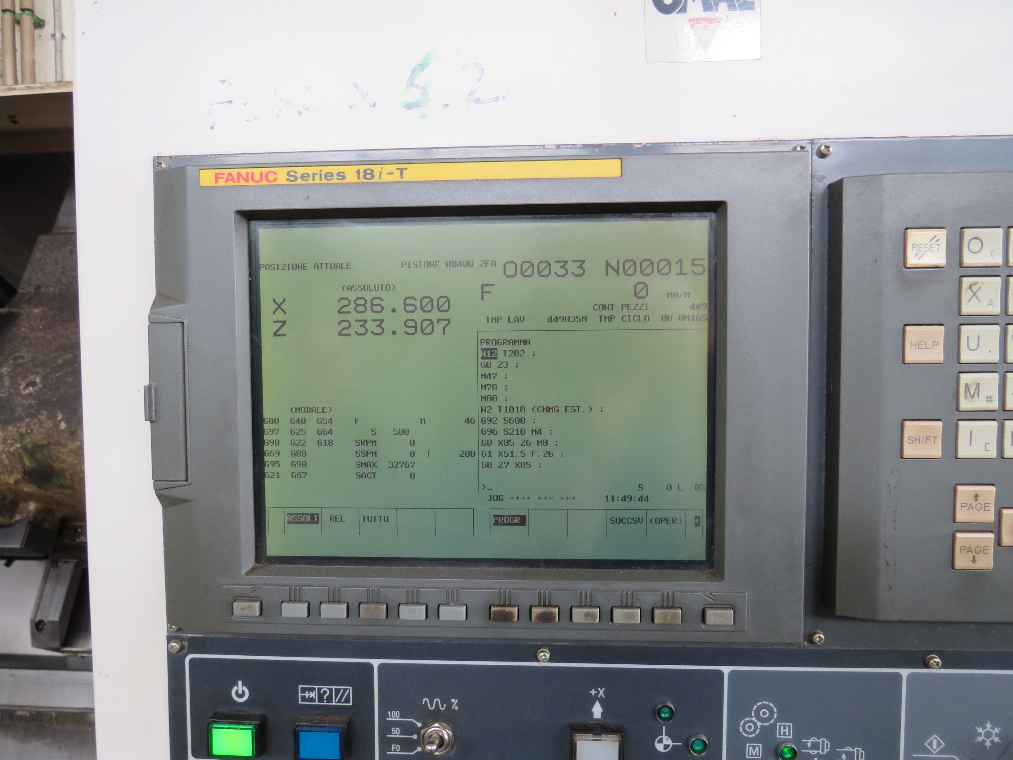 Puma 500 CNC Lathe