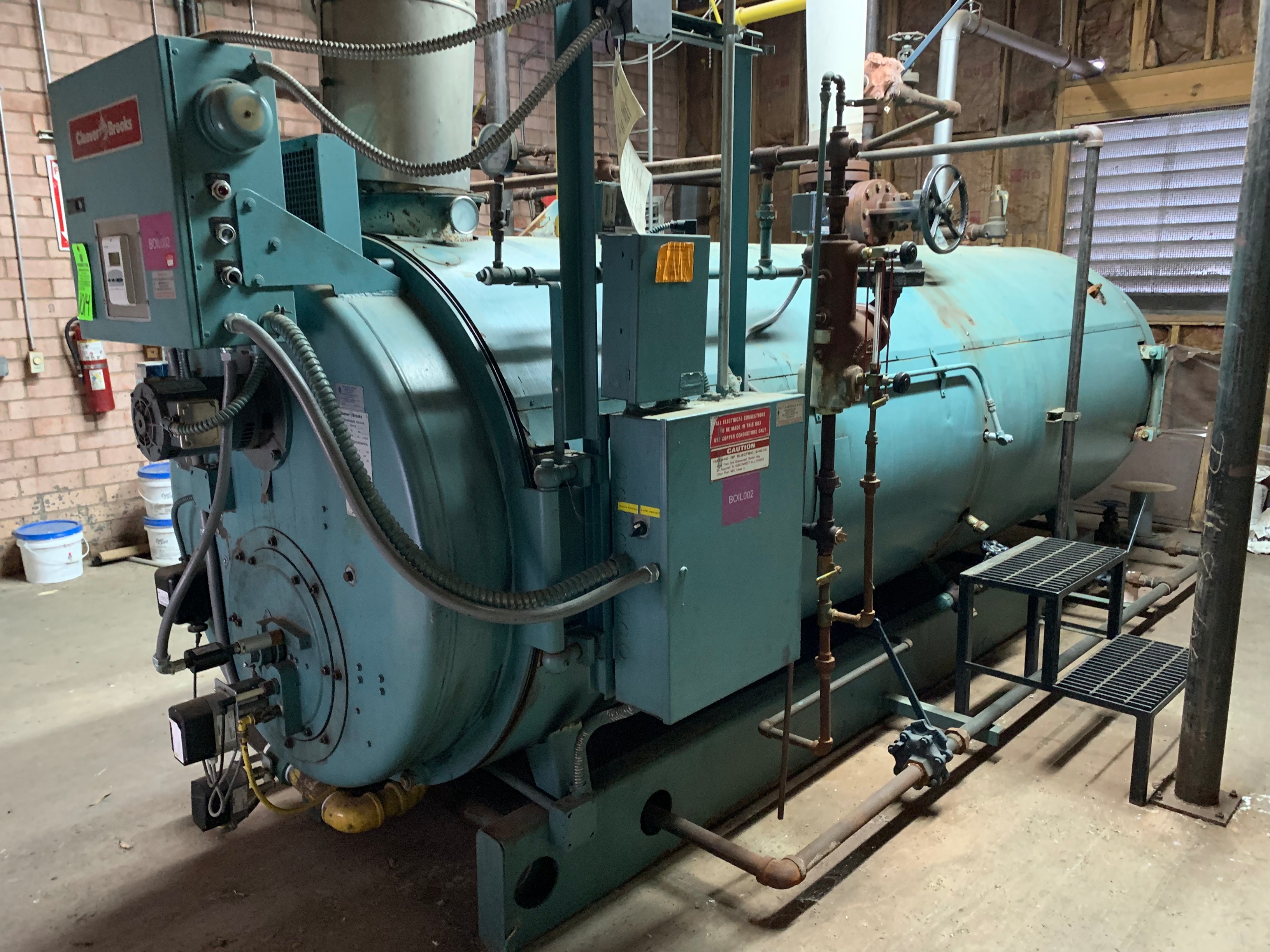 CLEAVER BROOKS CB700-100 Natural Gas Fired Boiler, s/n L93864