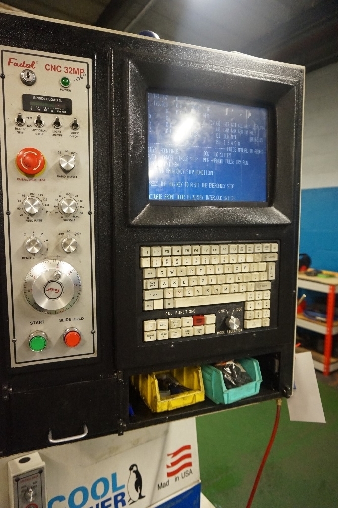 Fadal VMC 4020 Machining Centre Model 906-1 with Fadal CNC 32 MP Control