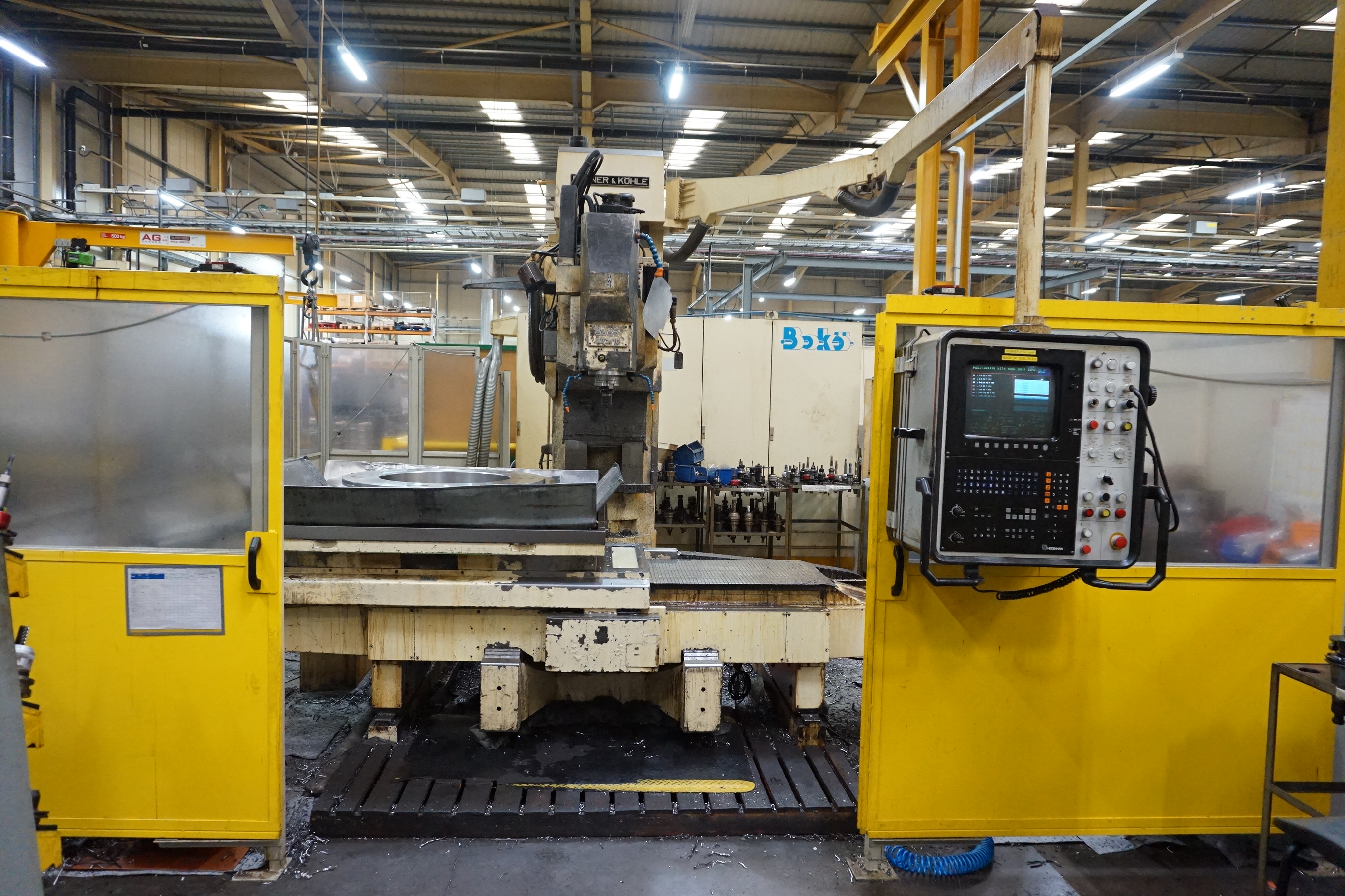 Boko WF2/10 Bohner Kohle WF2/10 NC Vertical Milling Machine