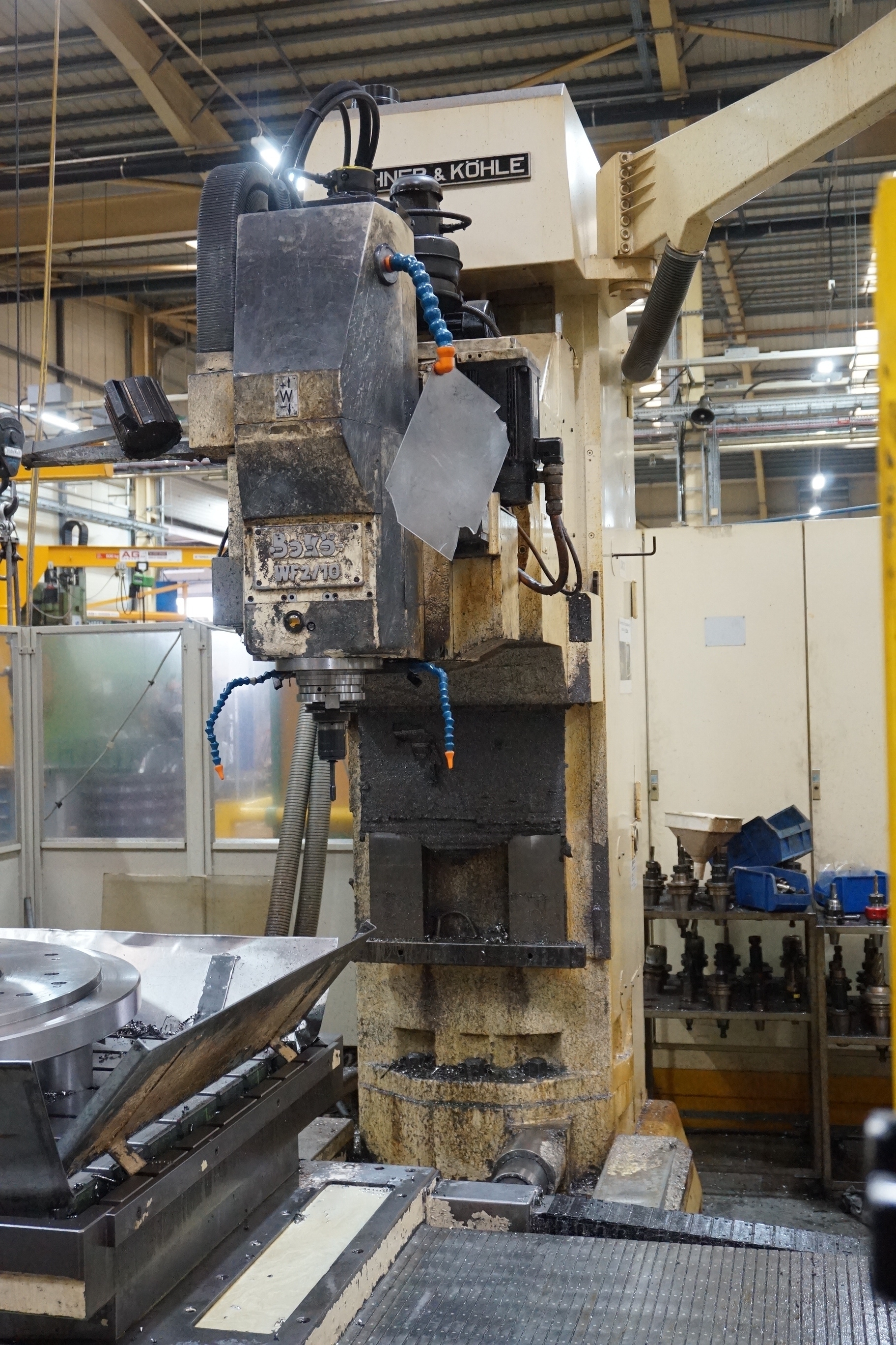 Boko WF2/10 Bohner Kohle WF2/10 NC Vertical Milling Machine