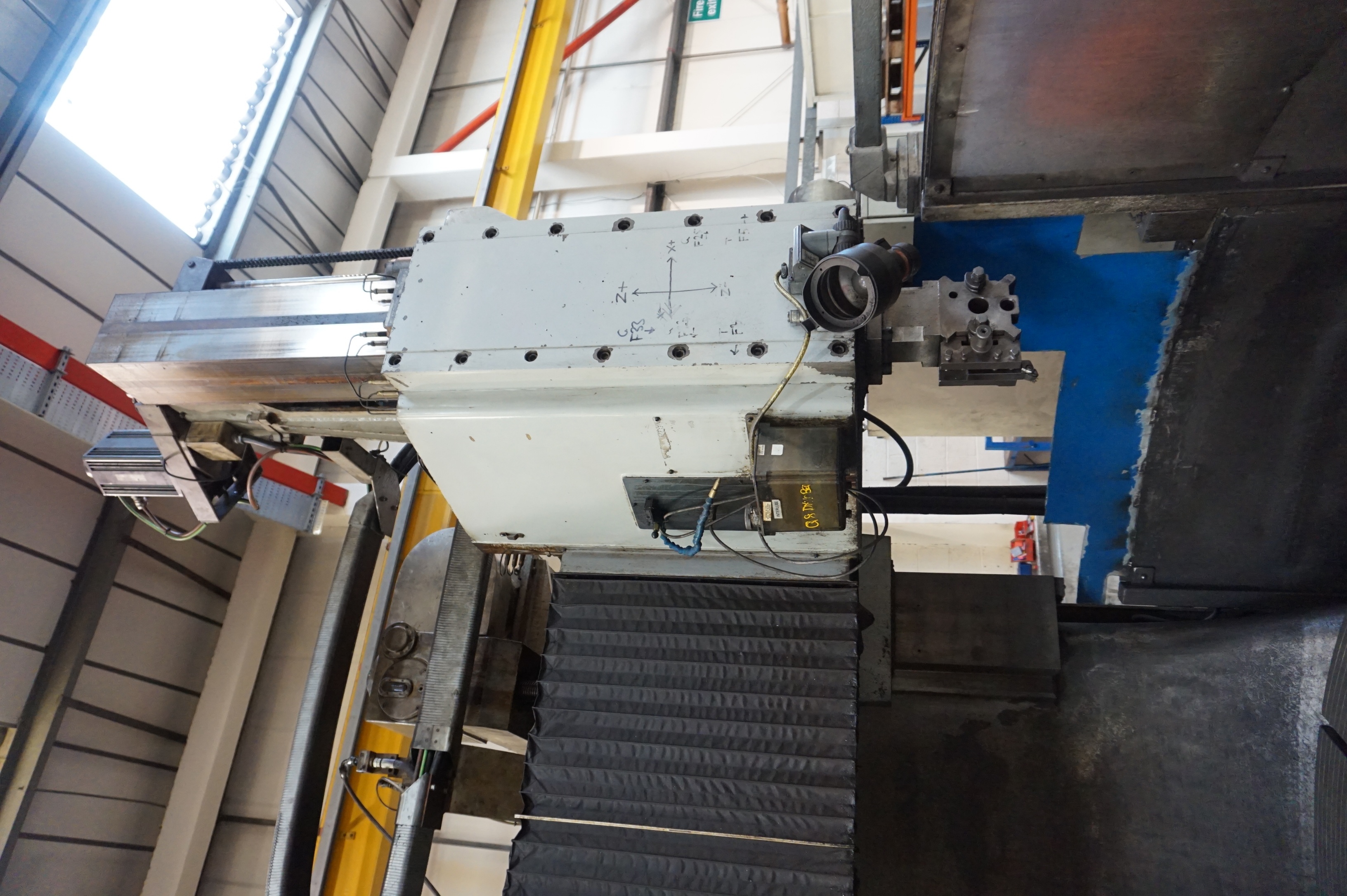 72” Webster & Bennett CNC VTL Vertical Borer