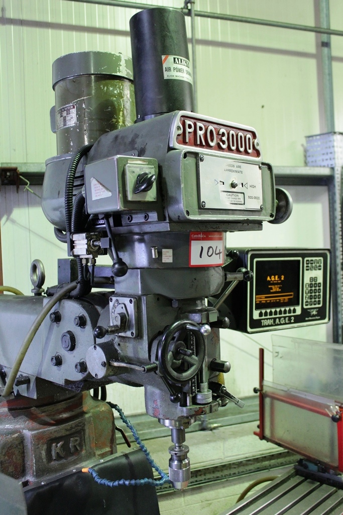 King Rich KRV3000 CNC Turret Mill