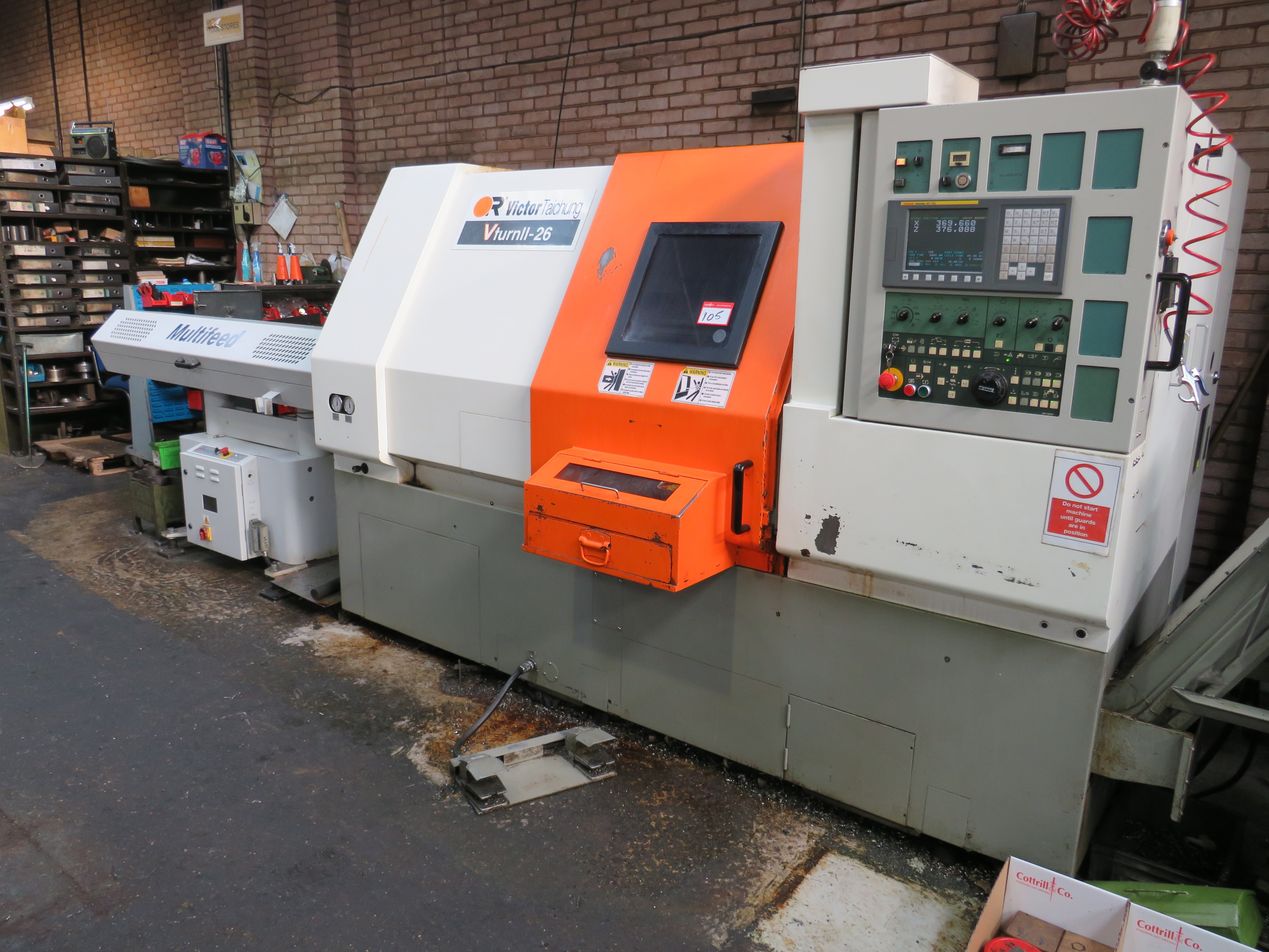 Victor V-Turn 11-26 CNC Lathe