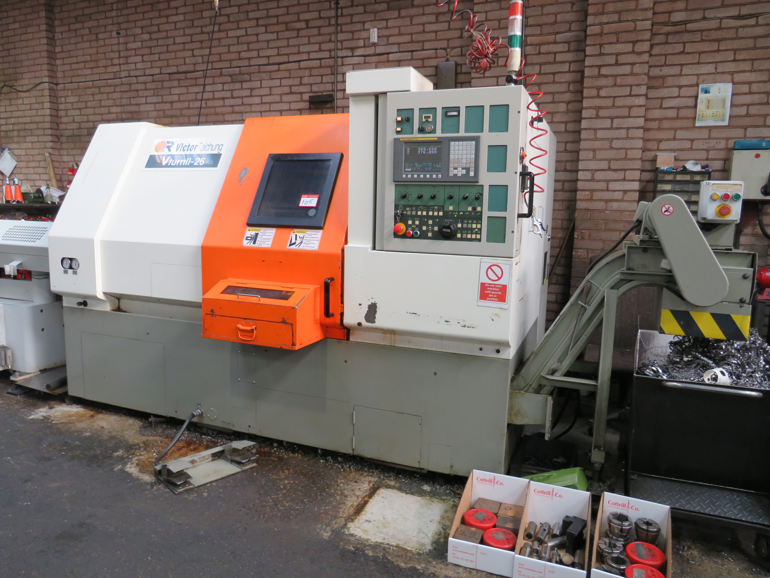 Victor V-Turn 11-26 CNC Lathe