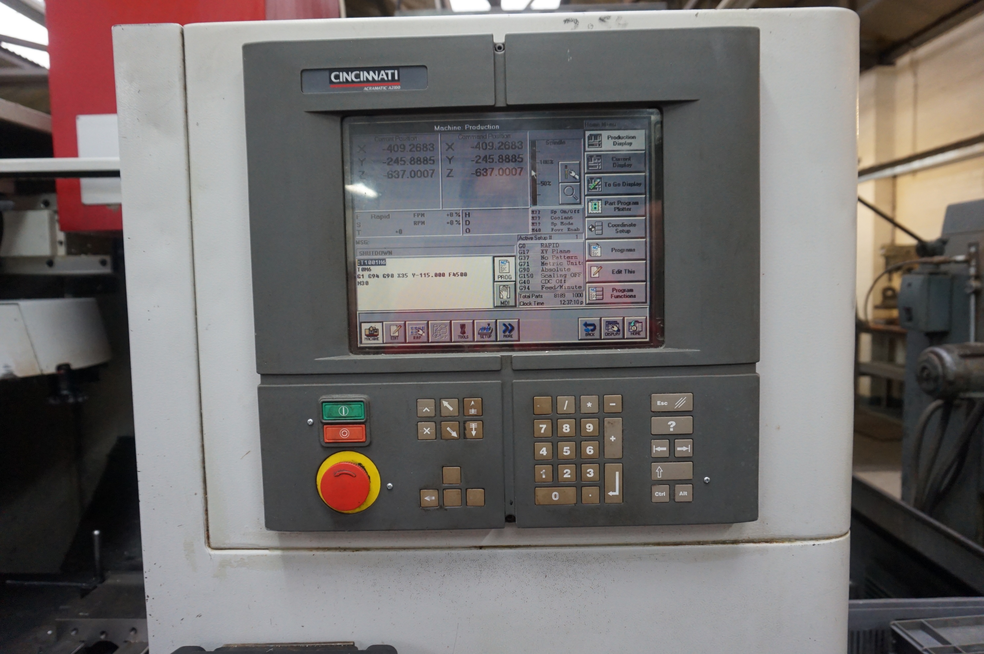 Cincinnati Milacron Dart 500 Vertical Machining Centre