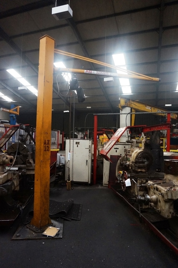 250kg SWL Jib Crane with AG Cranes Hoist