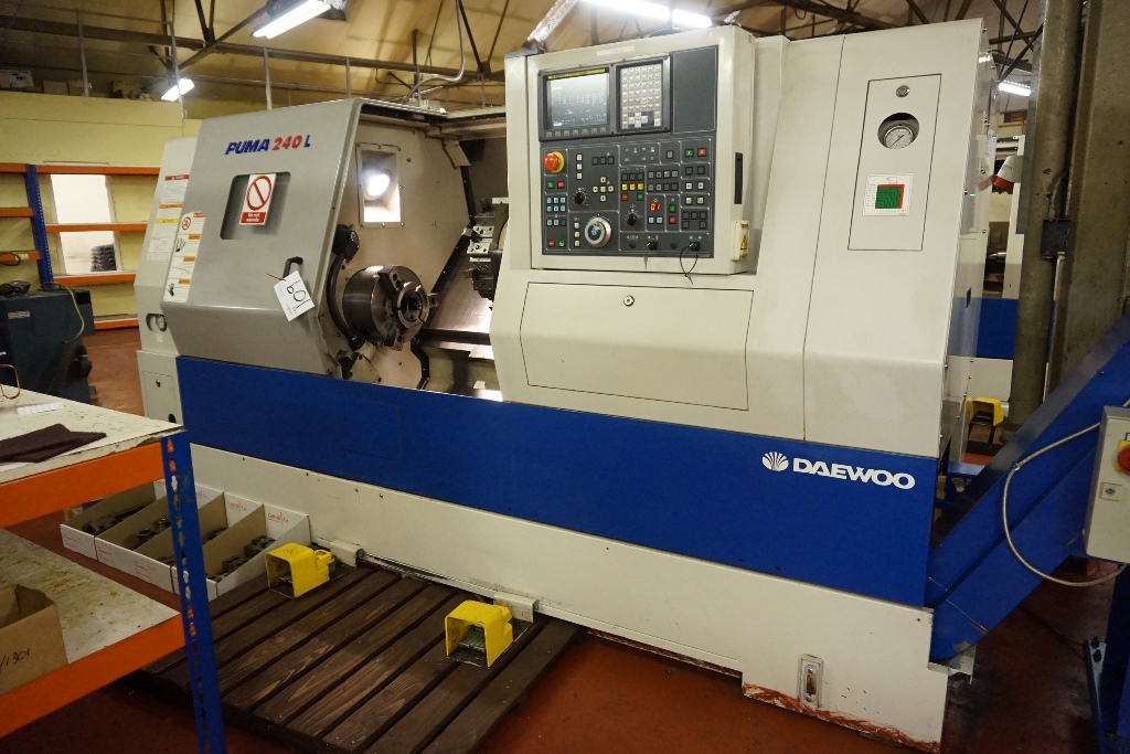 Daewoo Puma 240L CNC Lathe