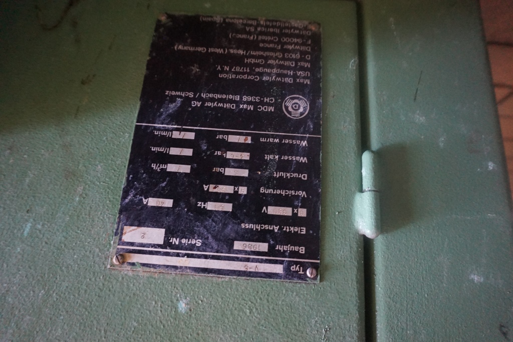 MDC-Max Dätwyler AG CU Master Copper Electroplating Tank