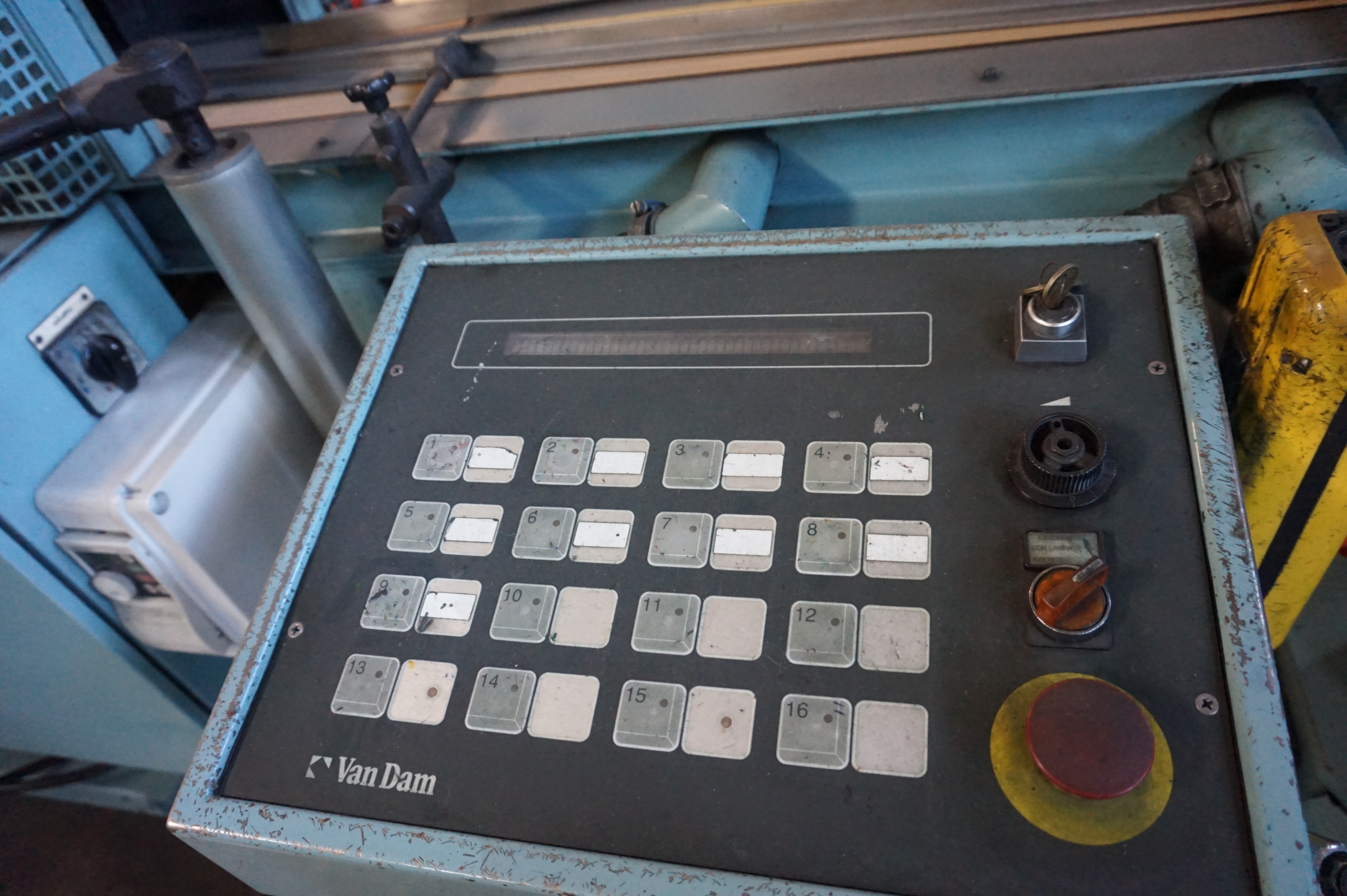 VAN DAM 565 MTO/UV 6 Colour Dry Offset Cup Printing Machine