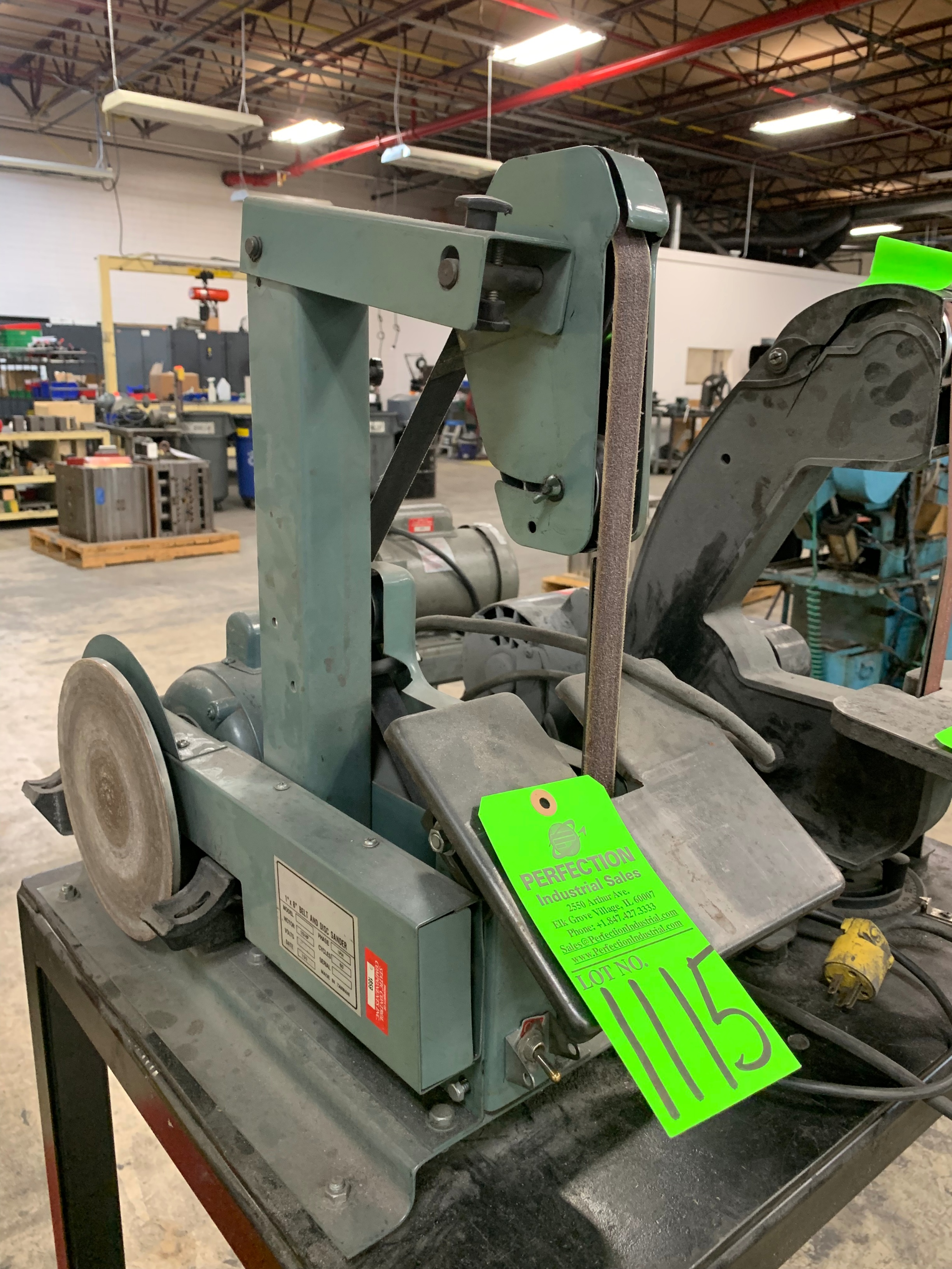 1" Belt x 8" Disc Sander