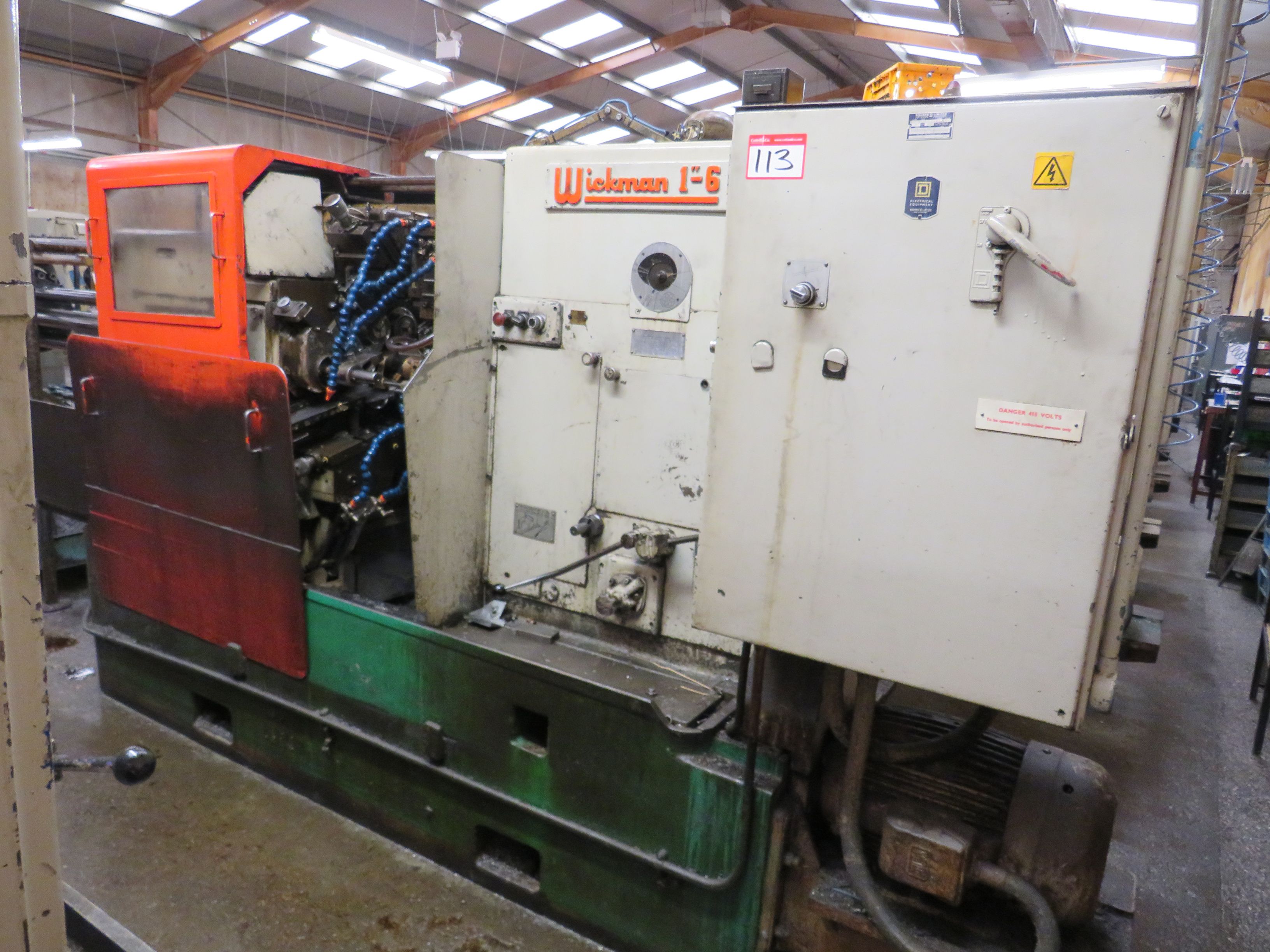 Wickman 1" x 6-Spindle Bar Automatic Lathe