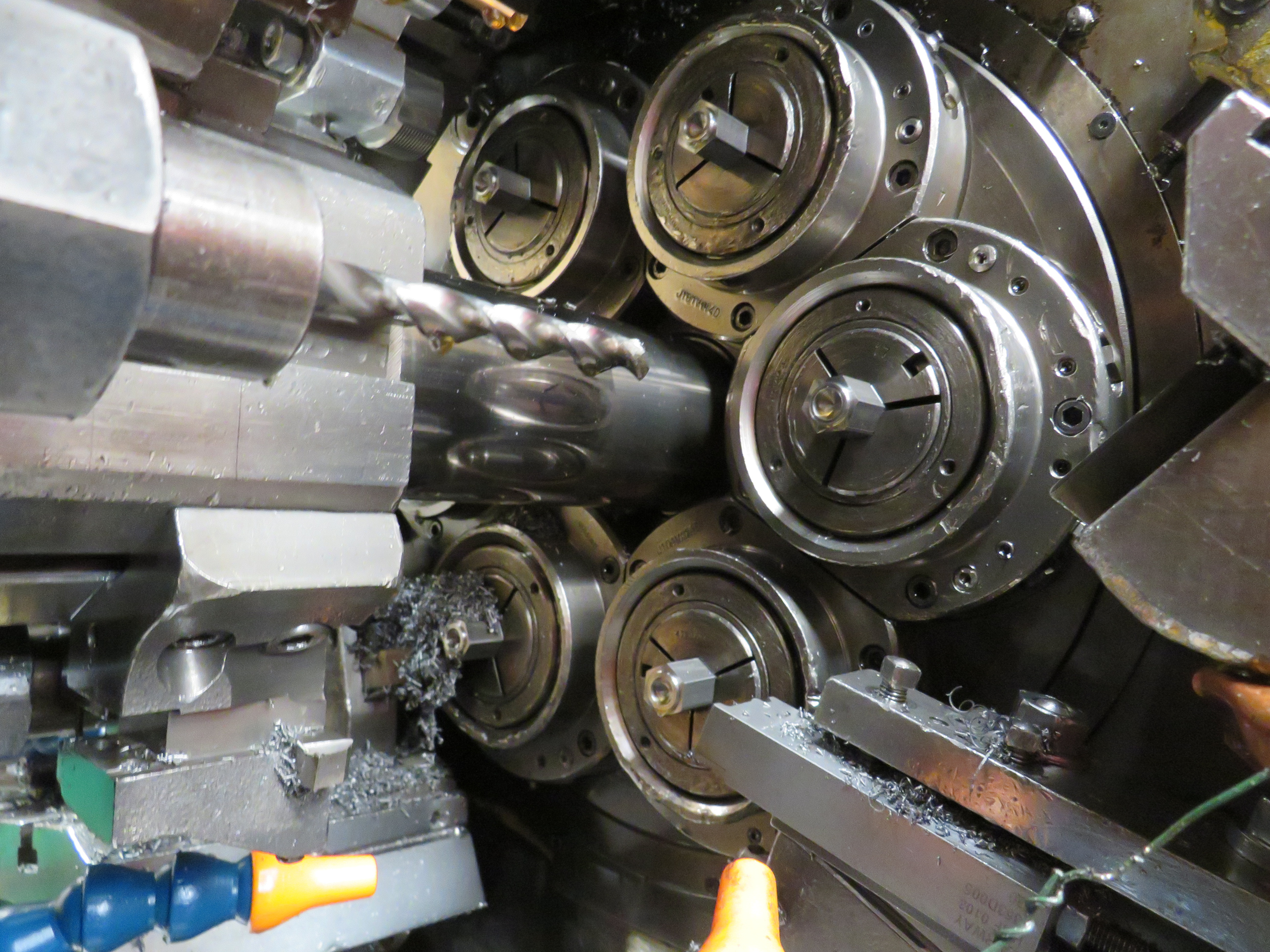 Wickman 1" x 6-Spindle Bar Automatic Lathe