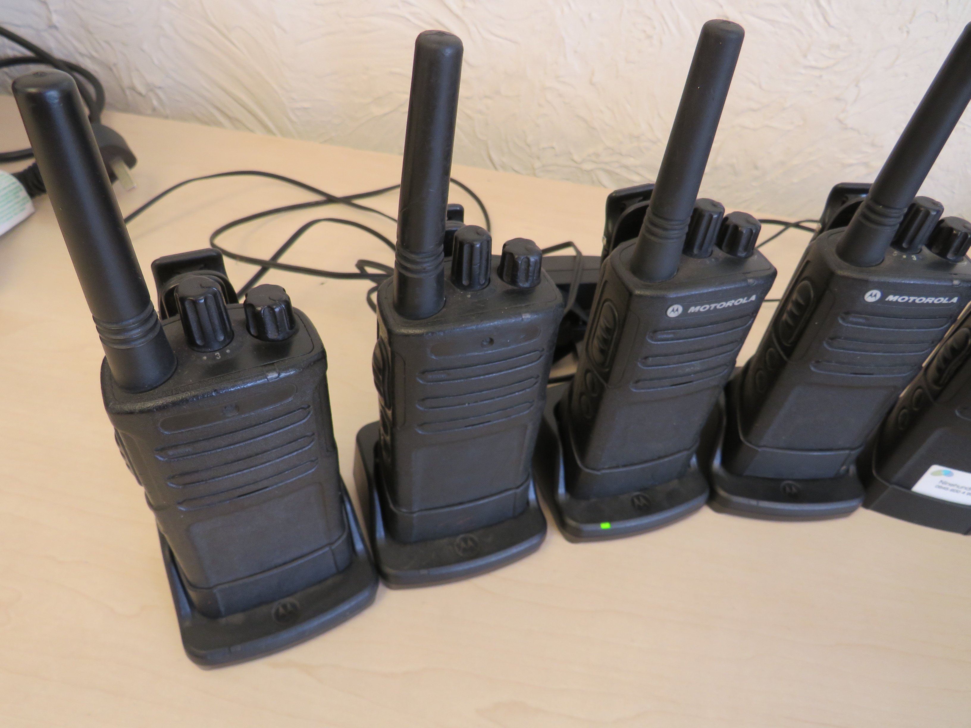(10) Motorola Model XT420 2-Way Radios