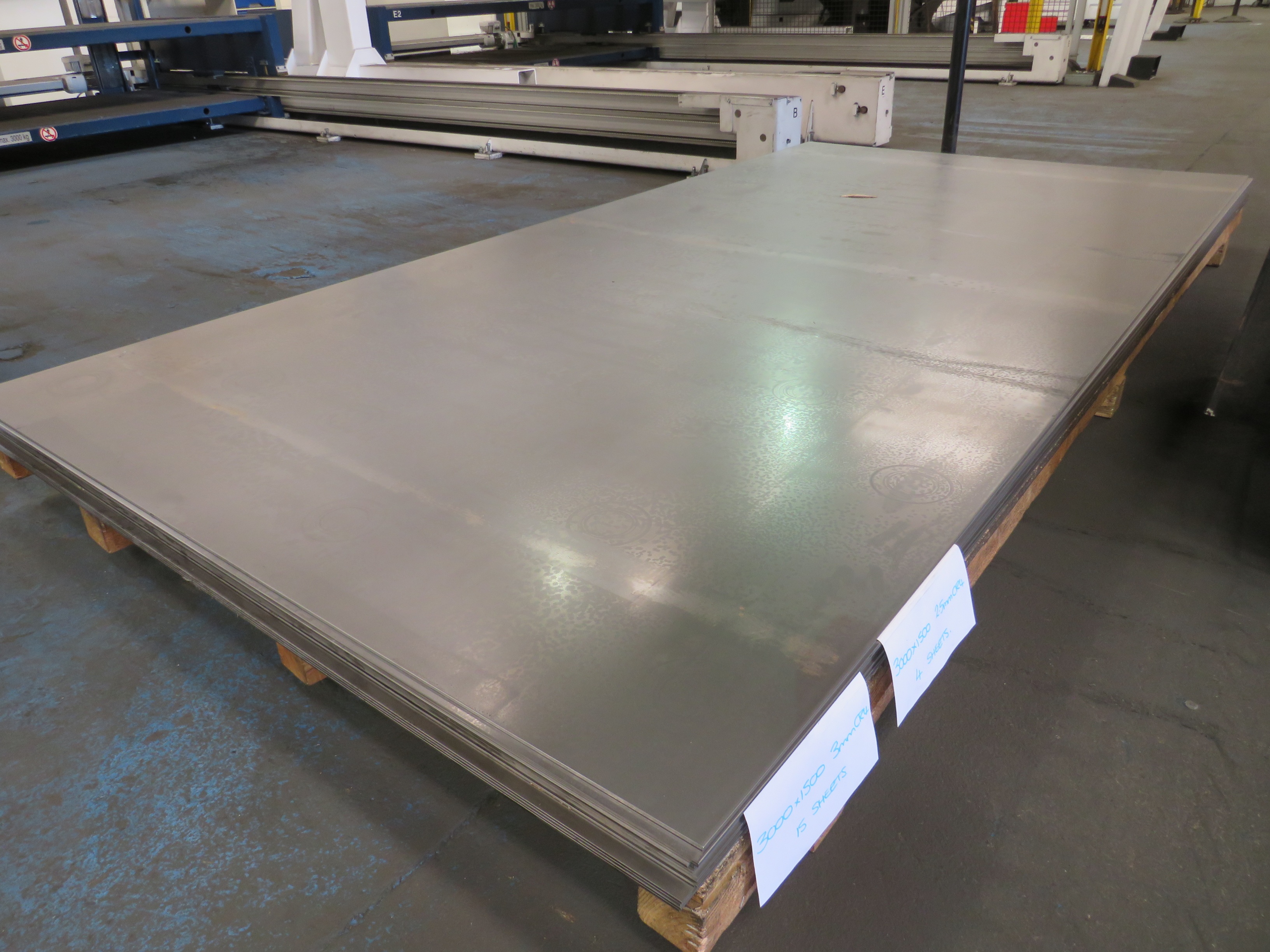Qty Material Stock - Sheet Metal