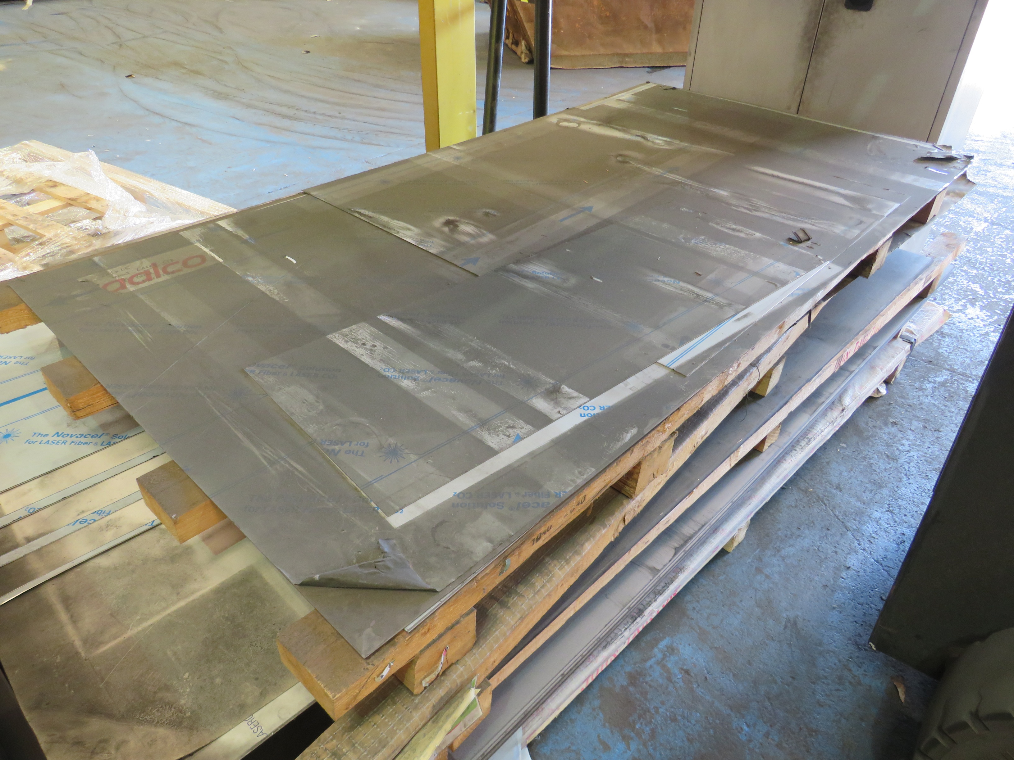 Qty Material Stock - Sheet Metal