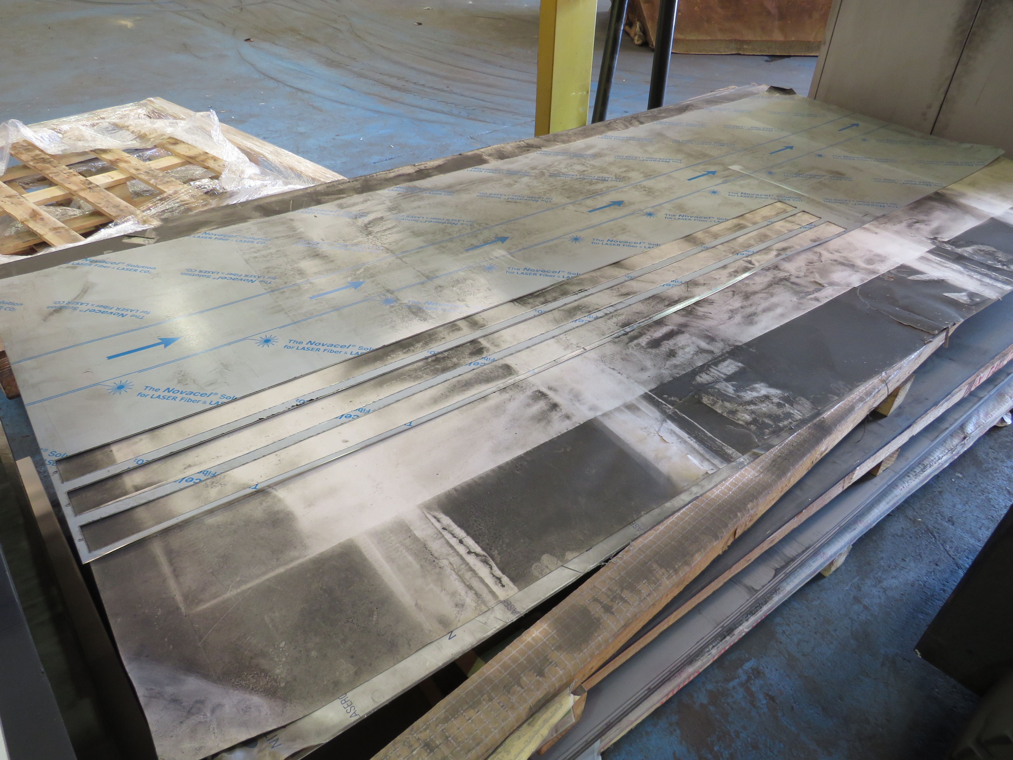 Qty Material Stock - Sheet Metal