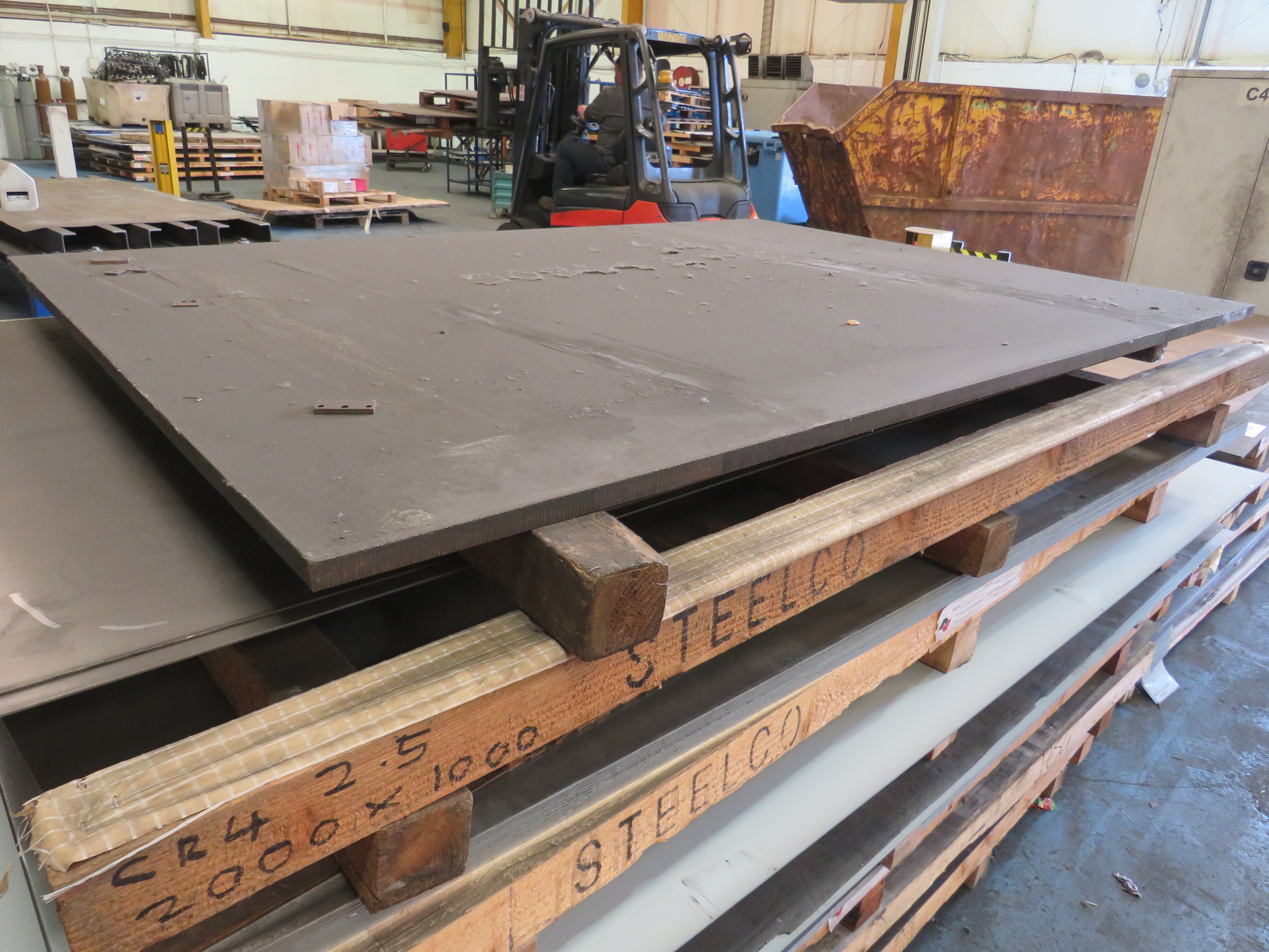 Qty Material Stock - Sheet Metal