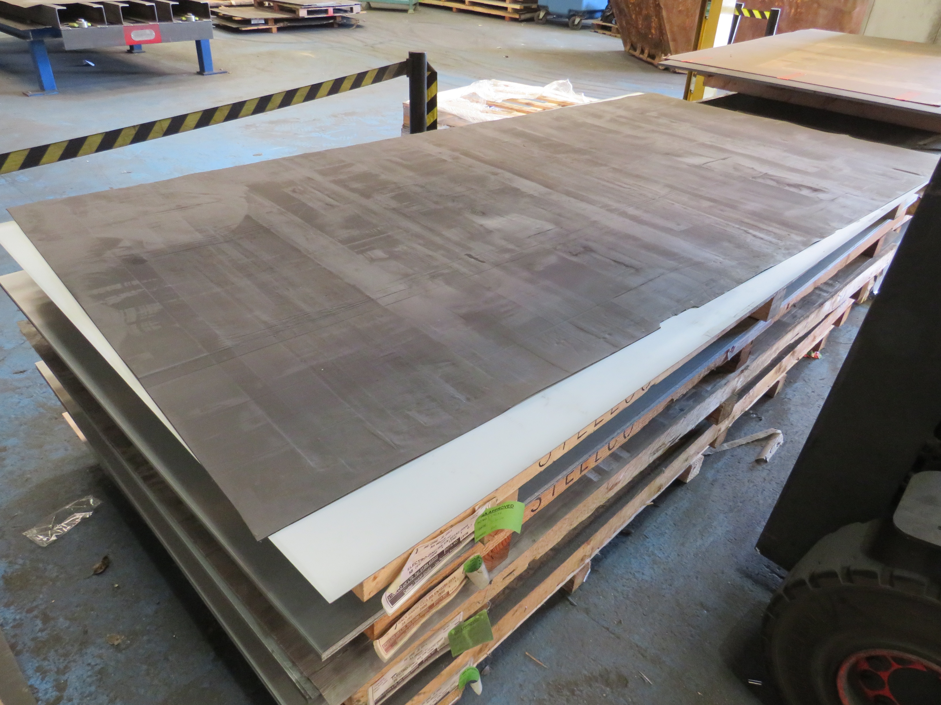 Qty Material Stock - Sheet Metal