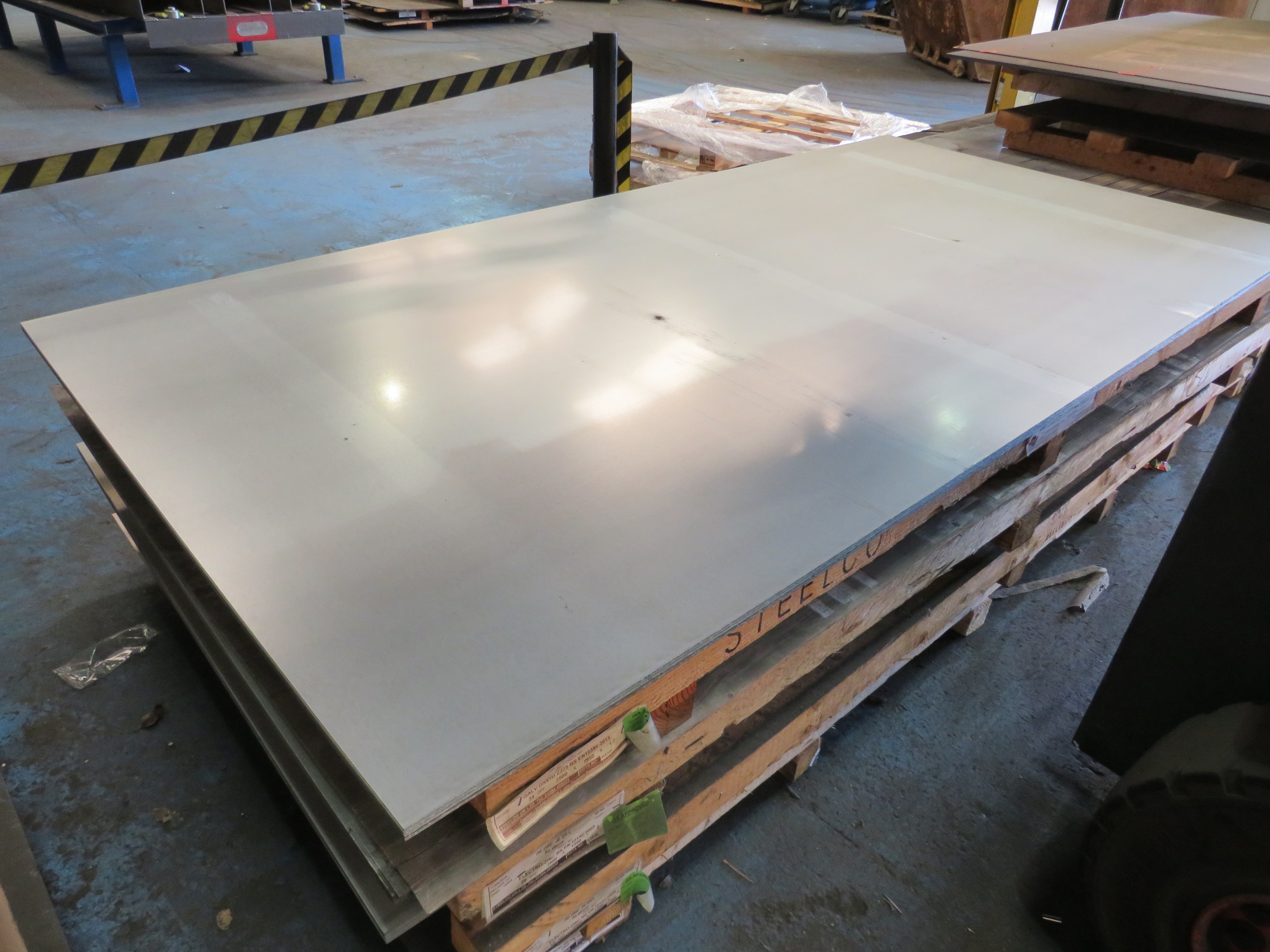 Qty Material Stock - Sheet Metal