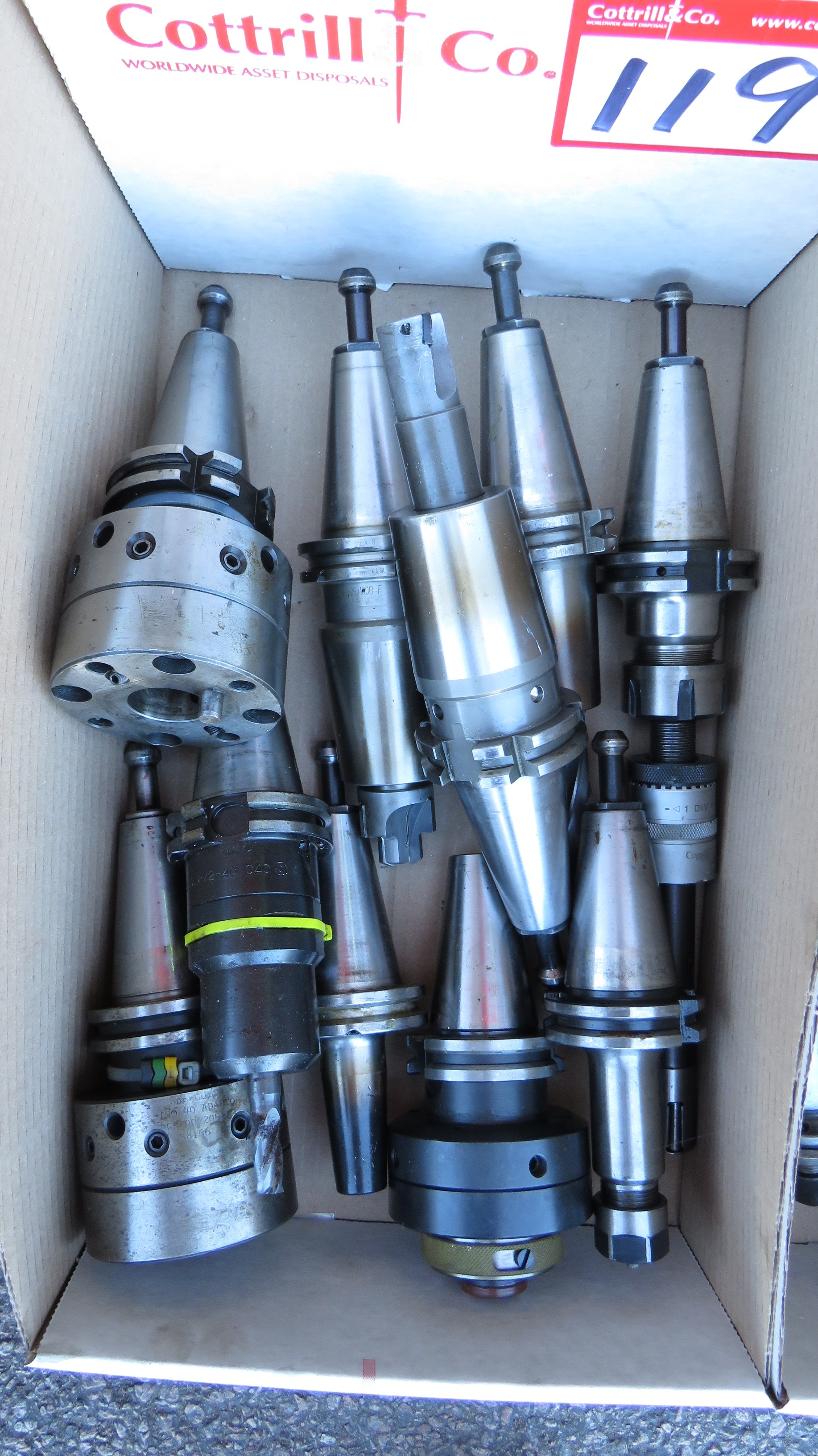 Qty of CAT40 Tool Holders